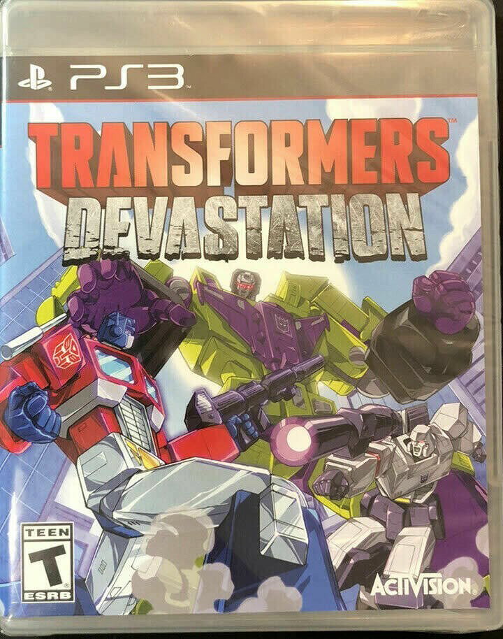PRODUCT DETAILS 【商品情報】・商品名：Transformers Devastation PS3 (Brand New Factory Sealed US Version) PlayStation 3・対応機種：プレイステーシ...