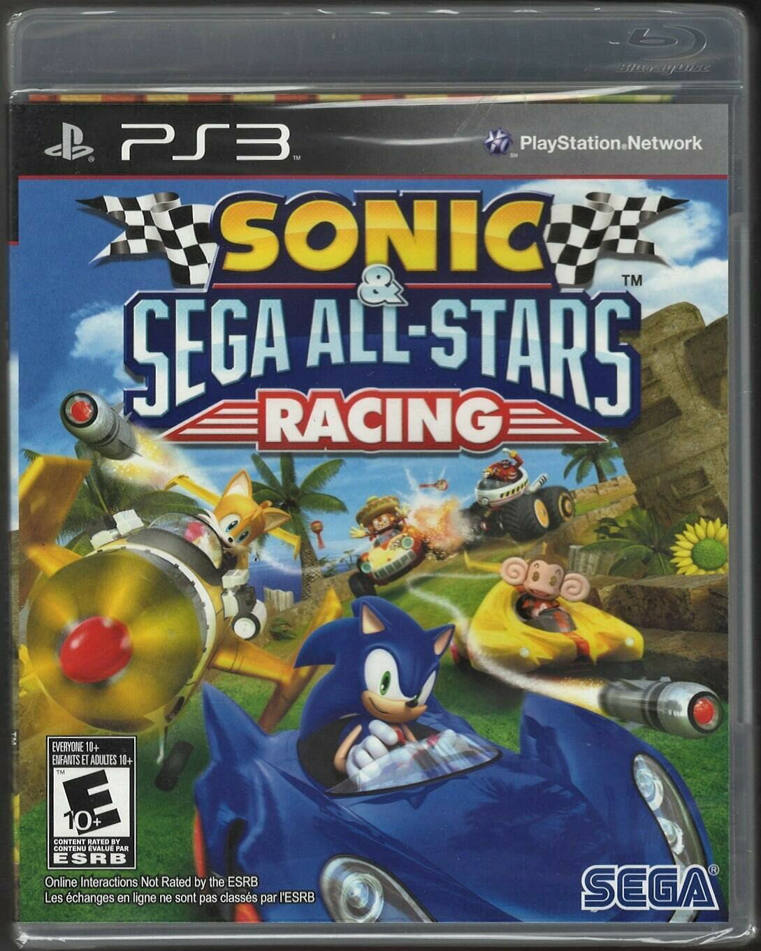 PRODUCT DETAILS 【商品情報】・商品名：Sonic & Sega All-Stars Racing PS3 (Brand New Factory Sealed US Version) Playstat・対応機種：プレイステーシ...