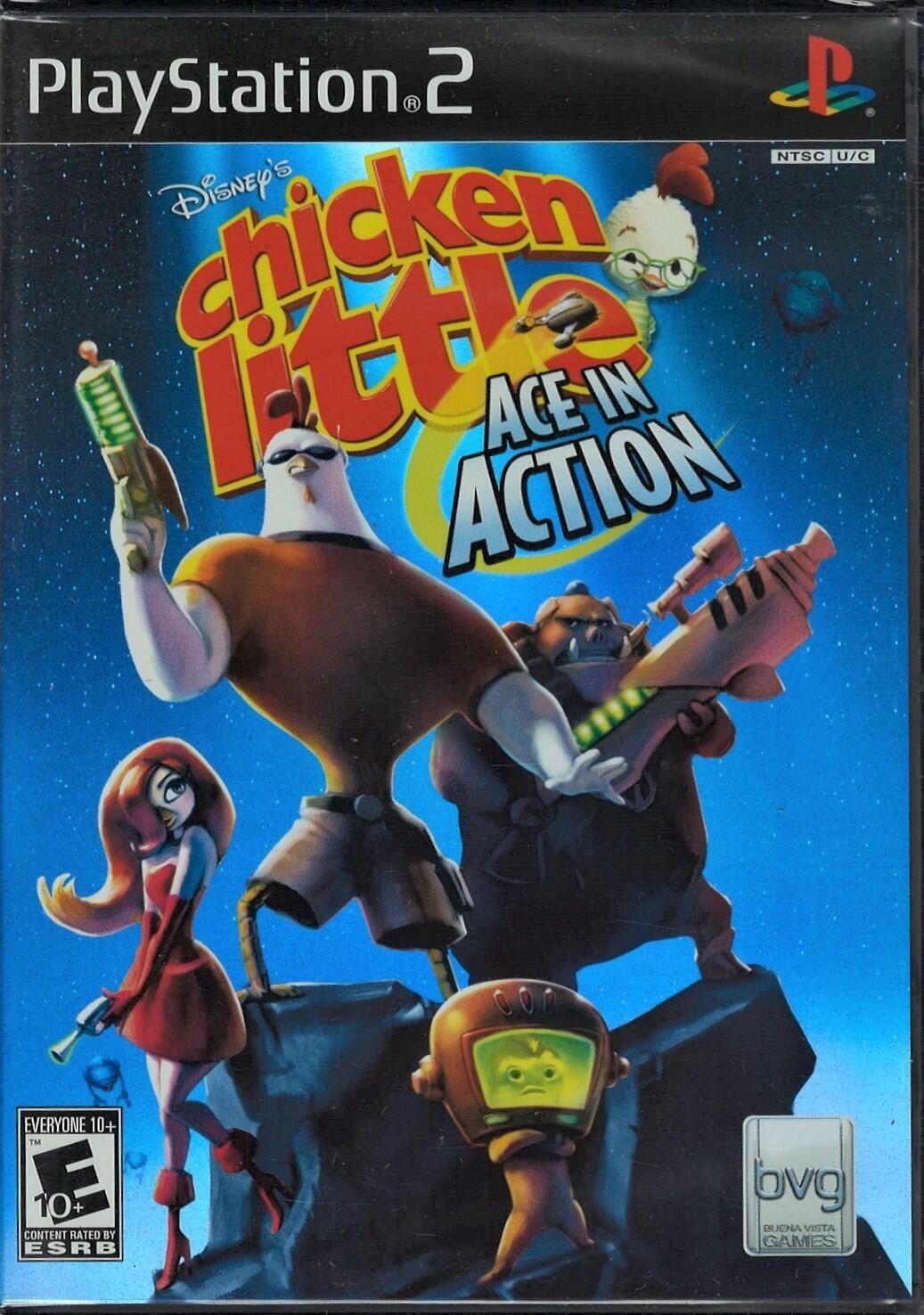 PRODUCT DETAILS 【商品情報】・商品名：Chicken Little: Ace In Action PS2 (Brand New Factory Sealed US Version) Playstat・対応機種：プレイステーシ...