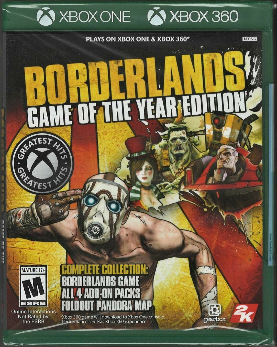 PRODUCT DETAILS 【商品情報】・商品名：Borderlands Game of the Year Edition Xbox 360/XB1 New Packaging (Brand New Facto・対応機種：Xbox360...
