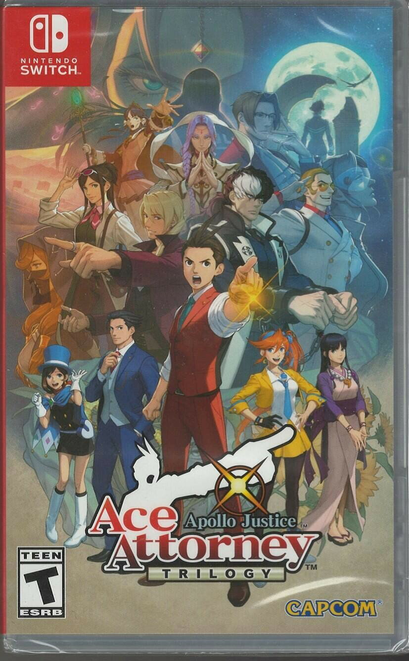 PRODUCT DETAILS 【商品情報】・商品名：Apollo Justice: Ace Attorney Trilogy - Nintendo Switch・対応機種：ニンテンドースイッチ（Switch）・仕様：北米版（NTSC-U/...