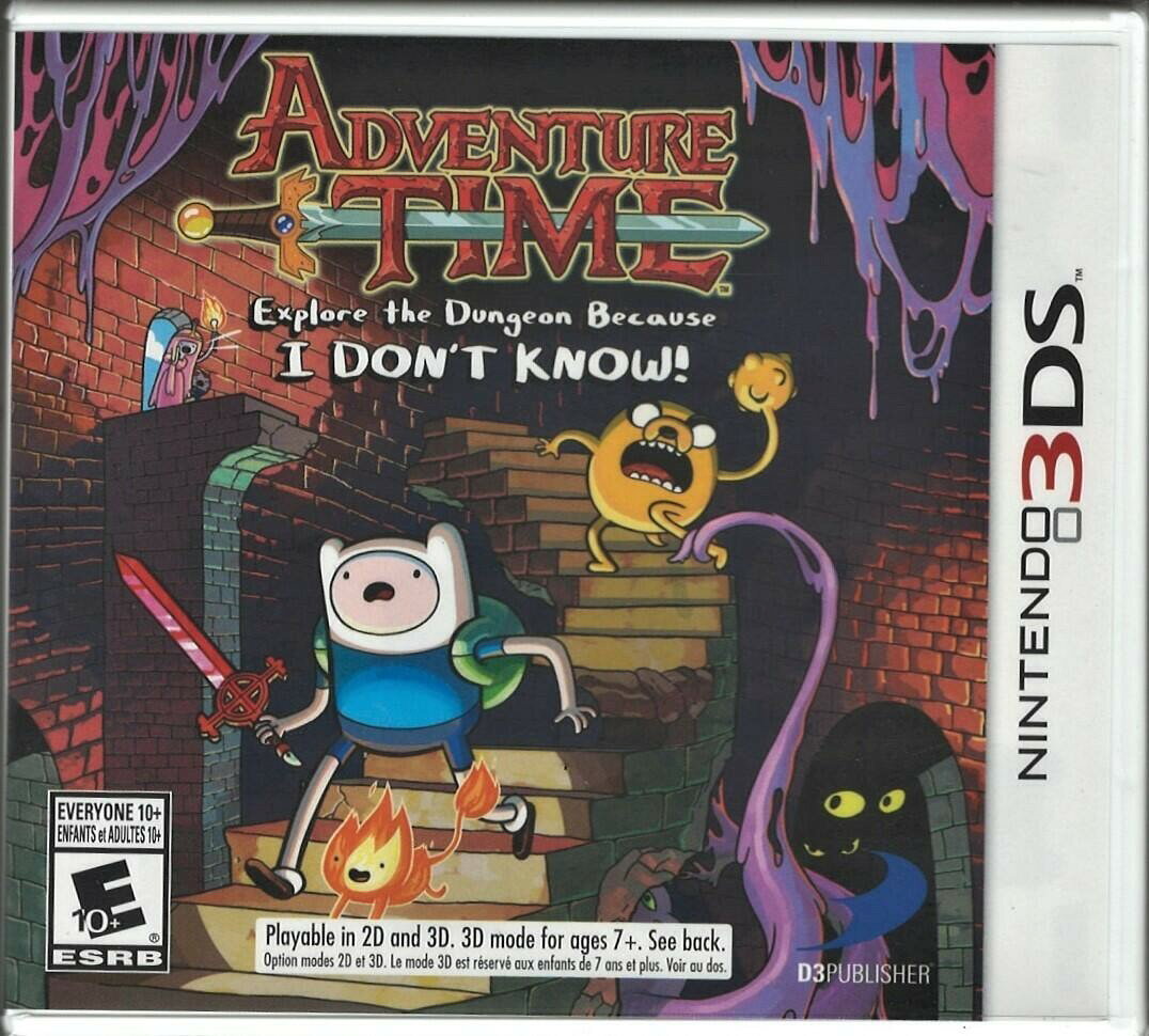 PRODUCT DETAILS 【商品情報】・商品名：Adventure Time: Explore the Dungeon Because I DON''T KNOW! 3DS (Brand New Factor・対応機種：ニンテンドー3...