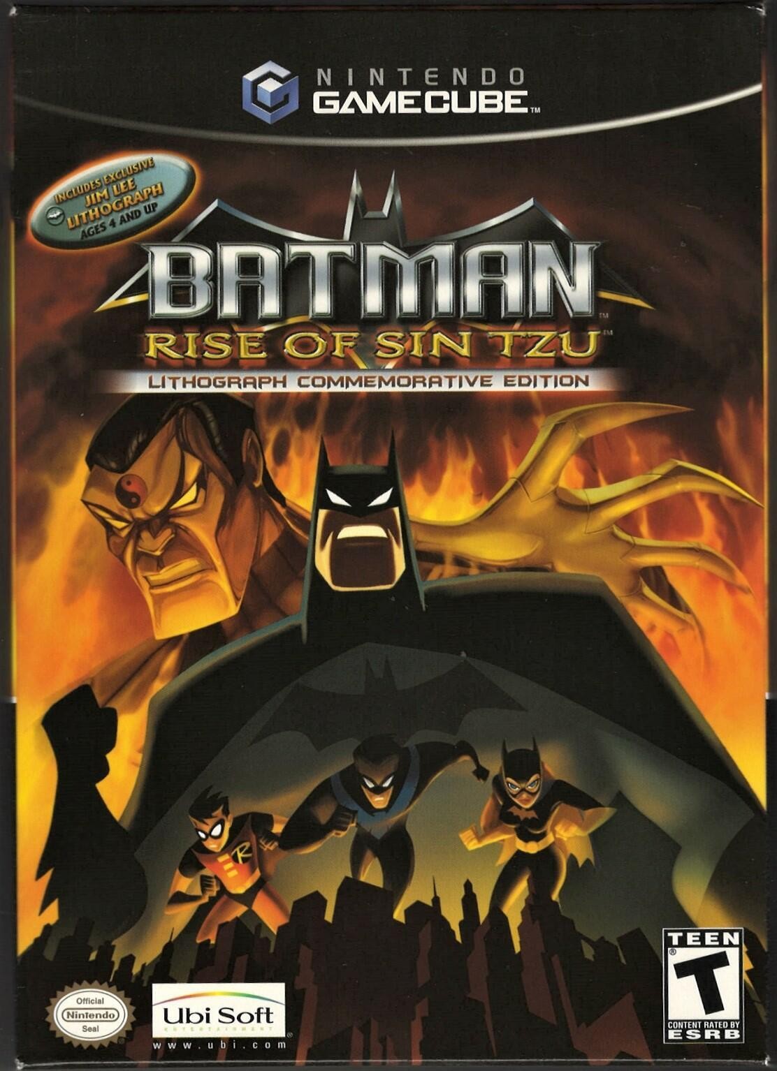 PRODUCT DETAILS 【商品情報】・商品名：Batman: Rise of Sin Tzu with Lithograph - Nintendo GameCube・対応機種：ゲームキューブ（GameCube）・仕様：北米版（NTS...