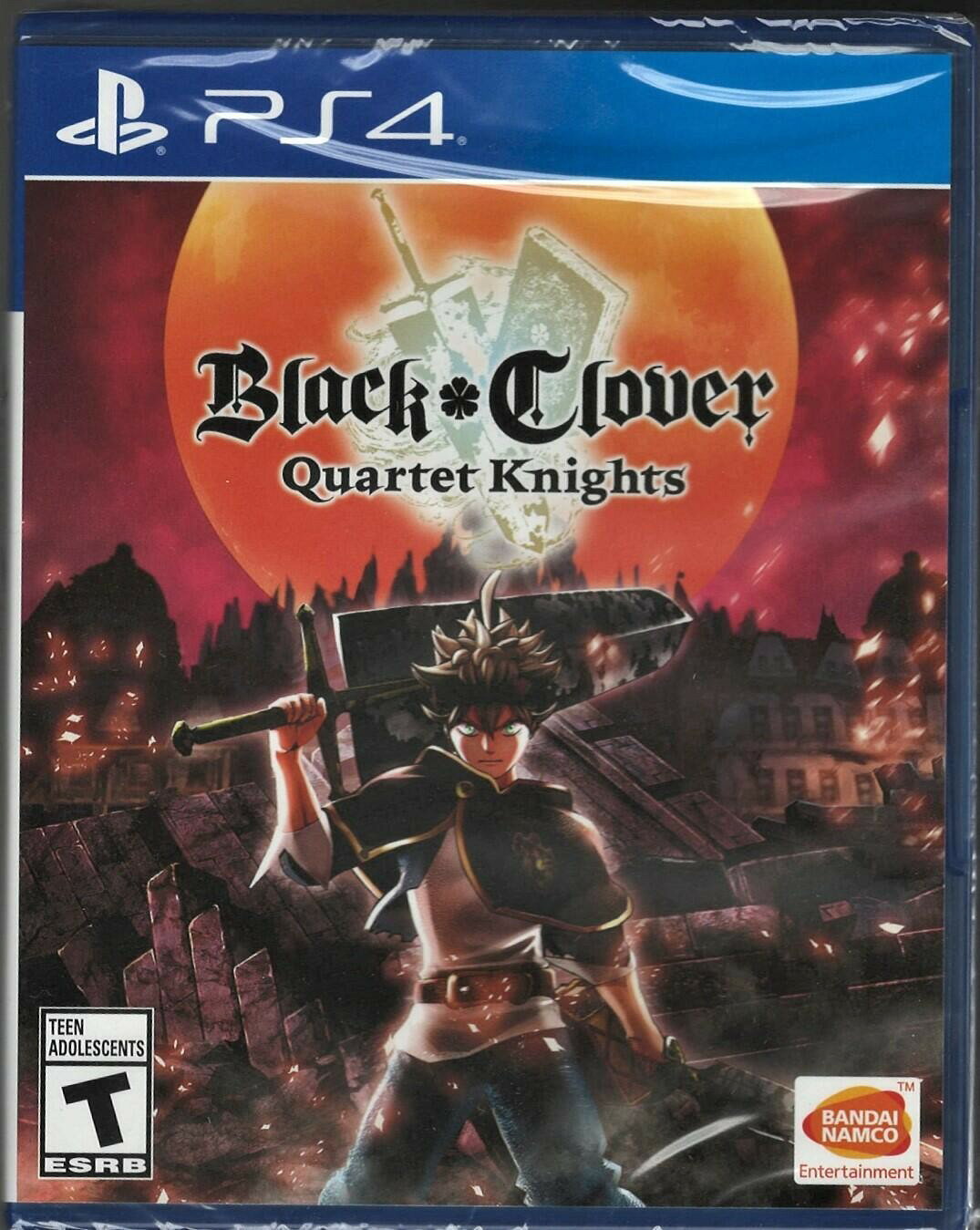 PRODUCT DETAILS 【商品情報】・商品名：Black Clover: Quartet Knights PS4 (Brand New Factory Sealed US Version) PlayStat・対応機種：プレイステーシ...