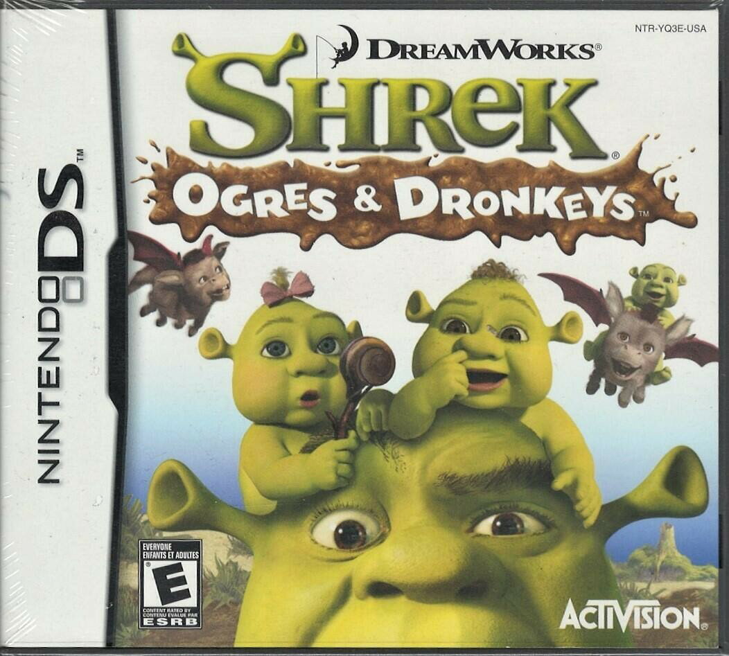 PRODUCT DETAILS 【商品情報】・商品名：Shrek the Third: Ogres and Donkeys NDS (Brand New Factory Sealed US Version) Nin・対応機種：ニンテンドーD...