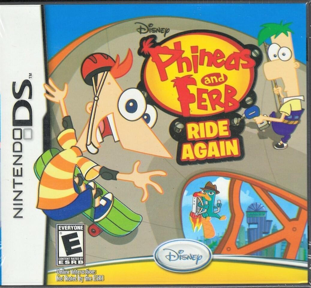 PRODUCT DETAILS 【商品情報】・商品名：Phineas and Ferb Ride Again NDS (Brand New Factory Sealed US Version) Nintendo D・対応機種：ニンテンドーD...