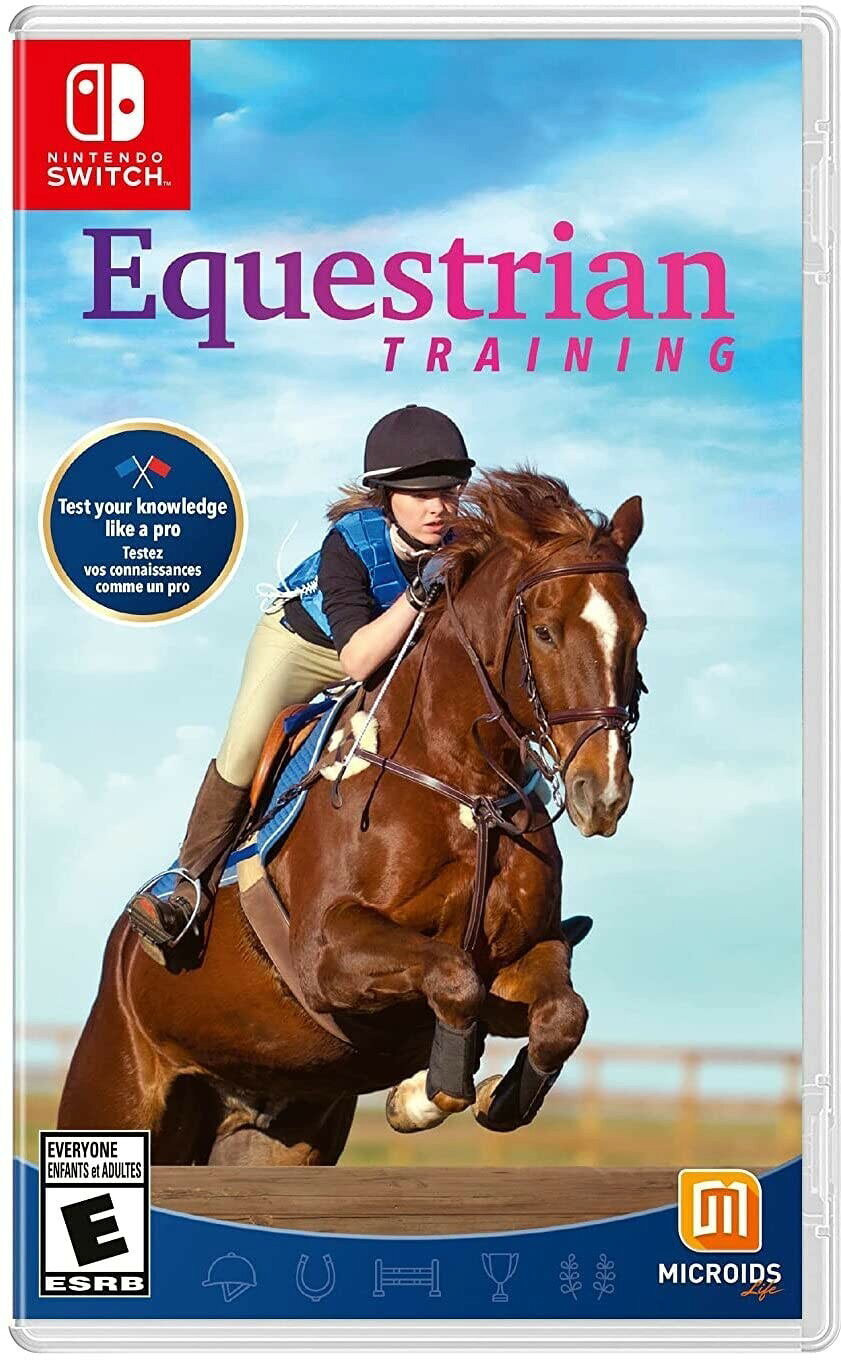 PRODUCT DETAILS 【商品情報】・商品名：Equestrian Training - Nintendo Switch・対応機種：ニンテンドースイッチ（Switch）・仕様：北米版（NTSC-U/C）・言語：英語【コンディション】...