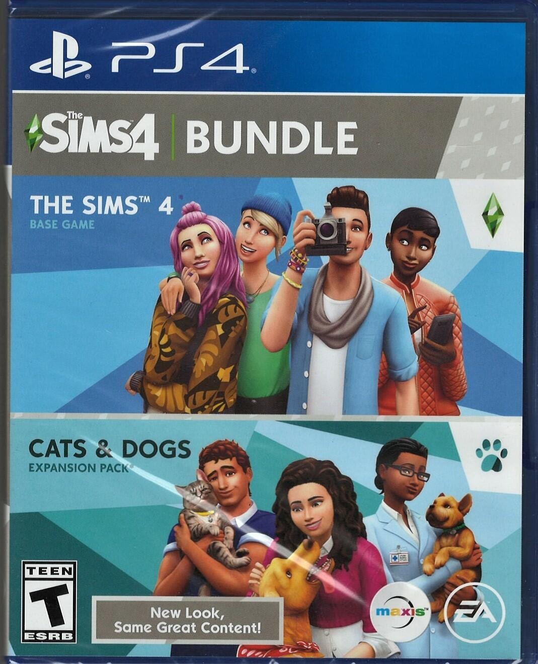 PRODUCT DETAILS 【商品情報】・商品名：THE Sims 4 PLUS Cats and Dogs PS4 (Brand New Factory Sealed US Version) PlayStat・対応機種：プレイステーシ...