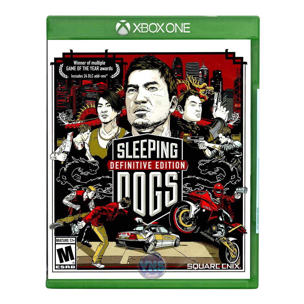 PRODUCT DETAILS 【商品情報】・商品名：Sleeping Dogs: Definitive Edition - Xbox One・対応機種：Xbox One／Xbox Series X・仕様：北米版・言語：英語【コンディション...