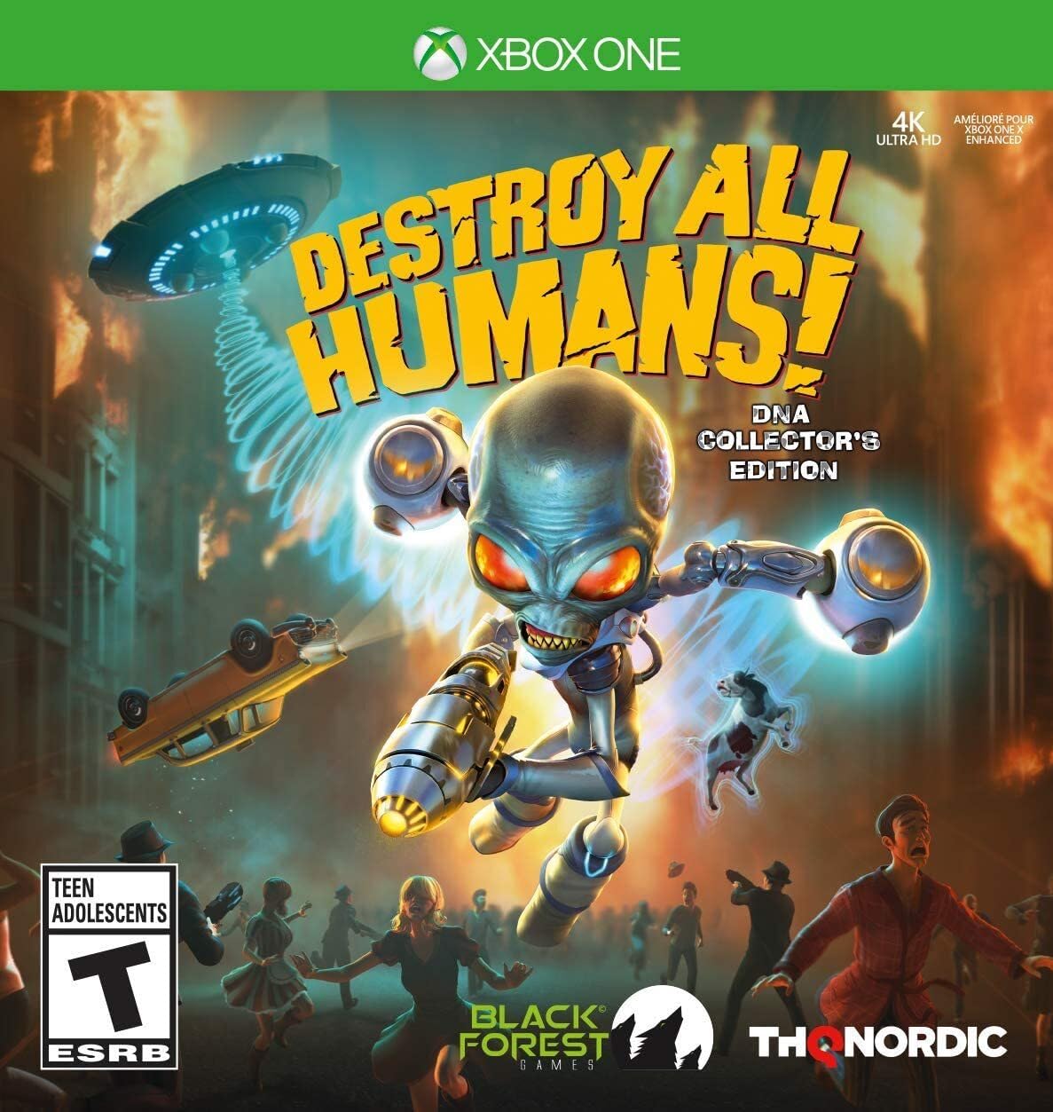 PRODUCT DETAILS 【商品情報】・商品名：Destroy All Humans! DNA Collector's Edition - Xbox One・対応機種：Xbox One／Xbox Series X・仕様：北米版・言語：...