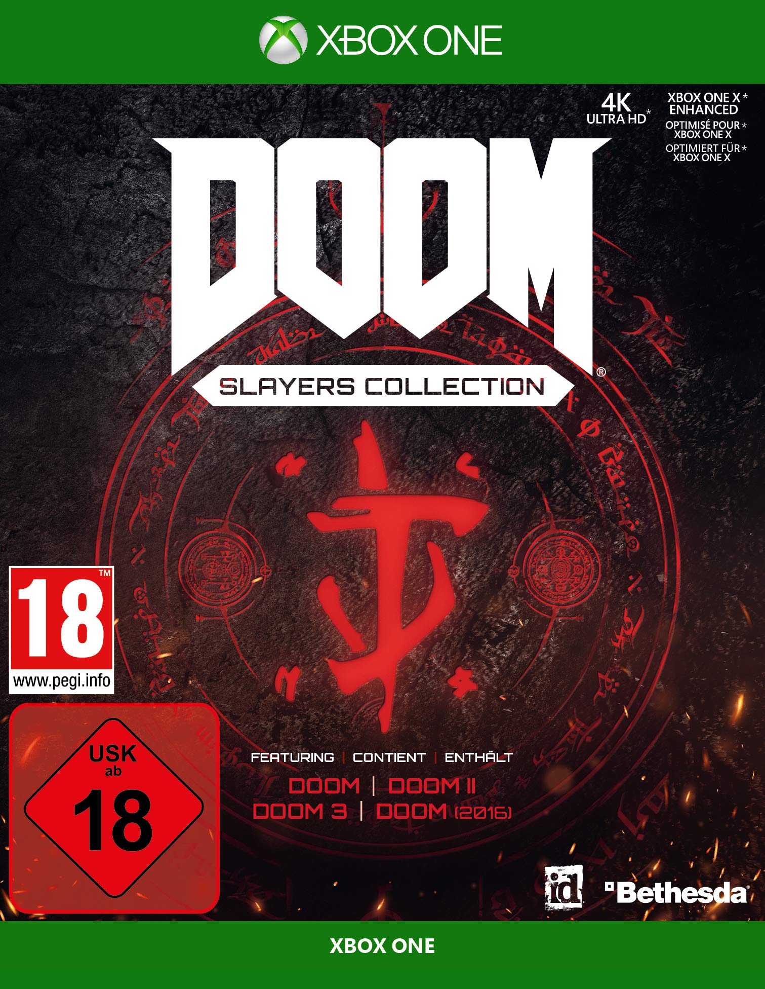 PRODUCT DETAILS 【商品情報】・商品名：DOOM Slayers Collection (Xbox One XONE) 4 intense DOOM Games・対応機種：Xbox One／Xbox Series X・仕様：北...