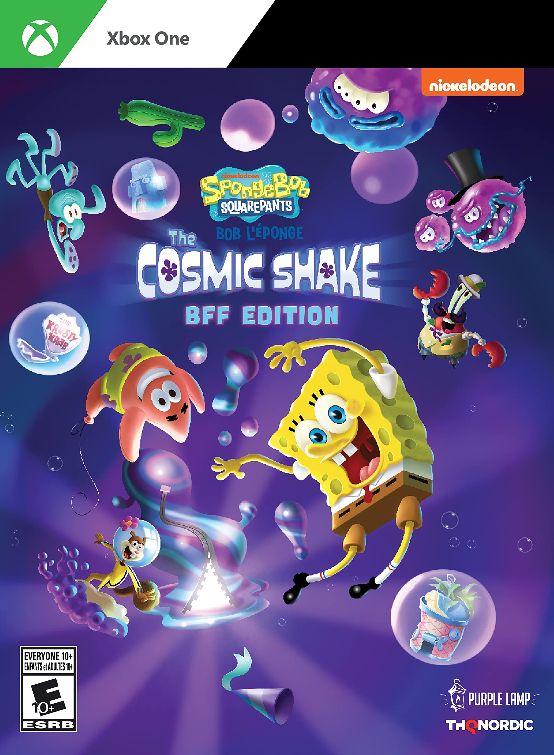 PRODUCT DETAILS 【商品情報】・商品名：SpongeBob SquarePants: The Cosmic Shake BFF Edition - Xbox One・対応機種：Xbox One／Xbox Series X・仕様...