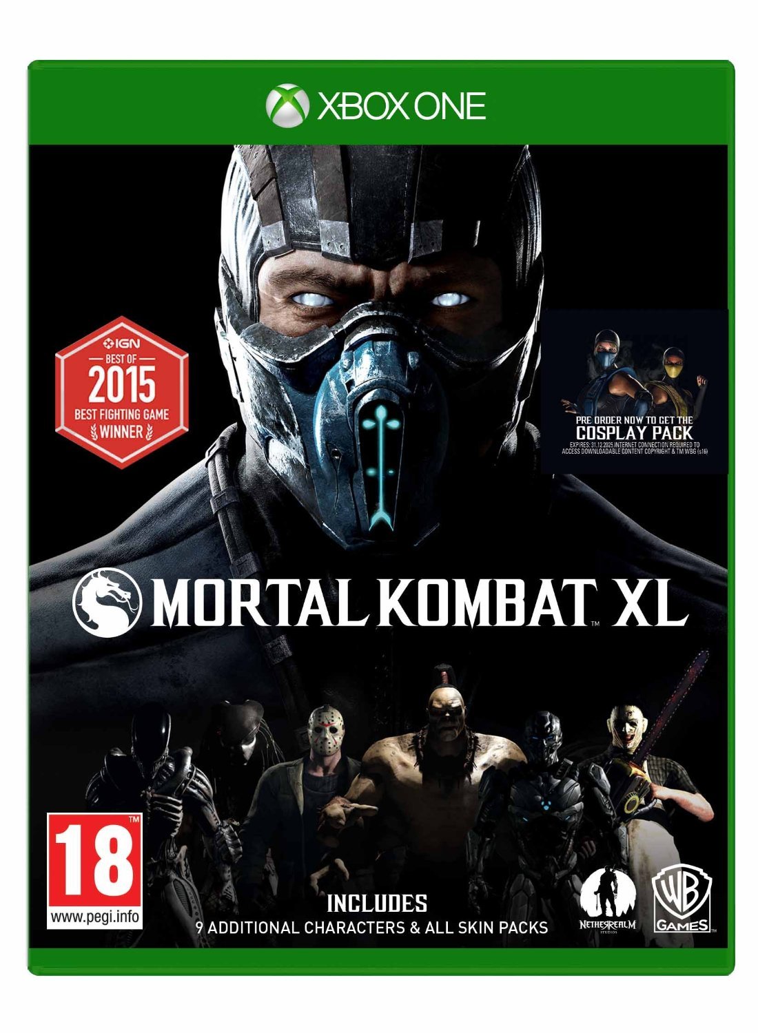 PRODUCT DETAILS 【商品情報】・商品名：Mortal Kombat XL (Xbox One)・対応機種：Xbox One／Xbox Series X・仕様：北米版・言語：英語【コンディション】・新品・海外直輸入品です。・パッ...
