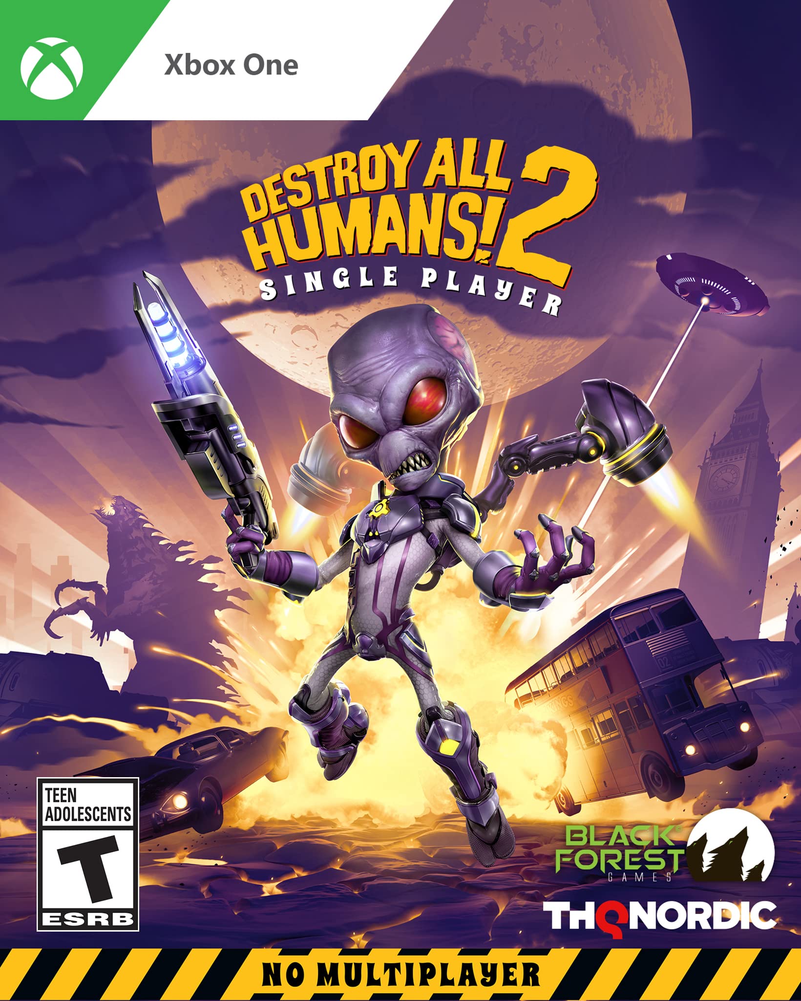 PRODUCT DETAILS 【商品情報】・商品名：Destroy All Humans! 2 - Reprobed: Single Player - Xbox One・対応機種：Xbox One／Xbox Series X・仕様：北米版...