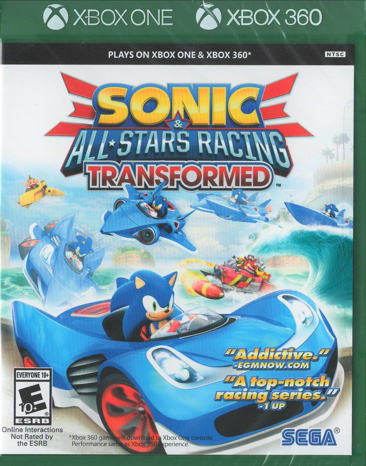 PRODUCT DETAILS 【商品情報】・商品名：Sonic & All-Stars Racing Transformed - Xbox One・対応機種：Xbox One／Xbox Series X・仕様：北米版・言語：英語【コンディ...