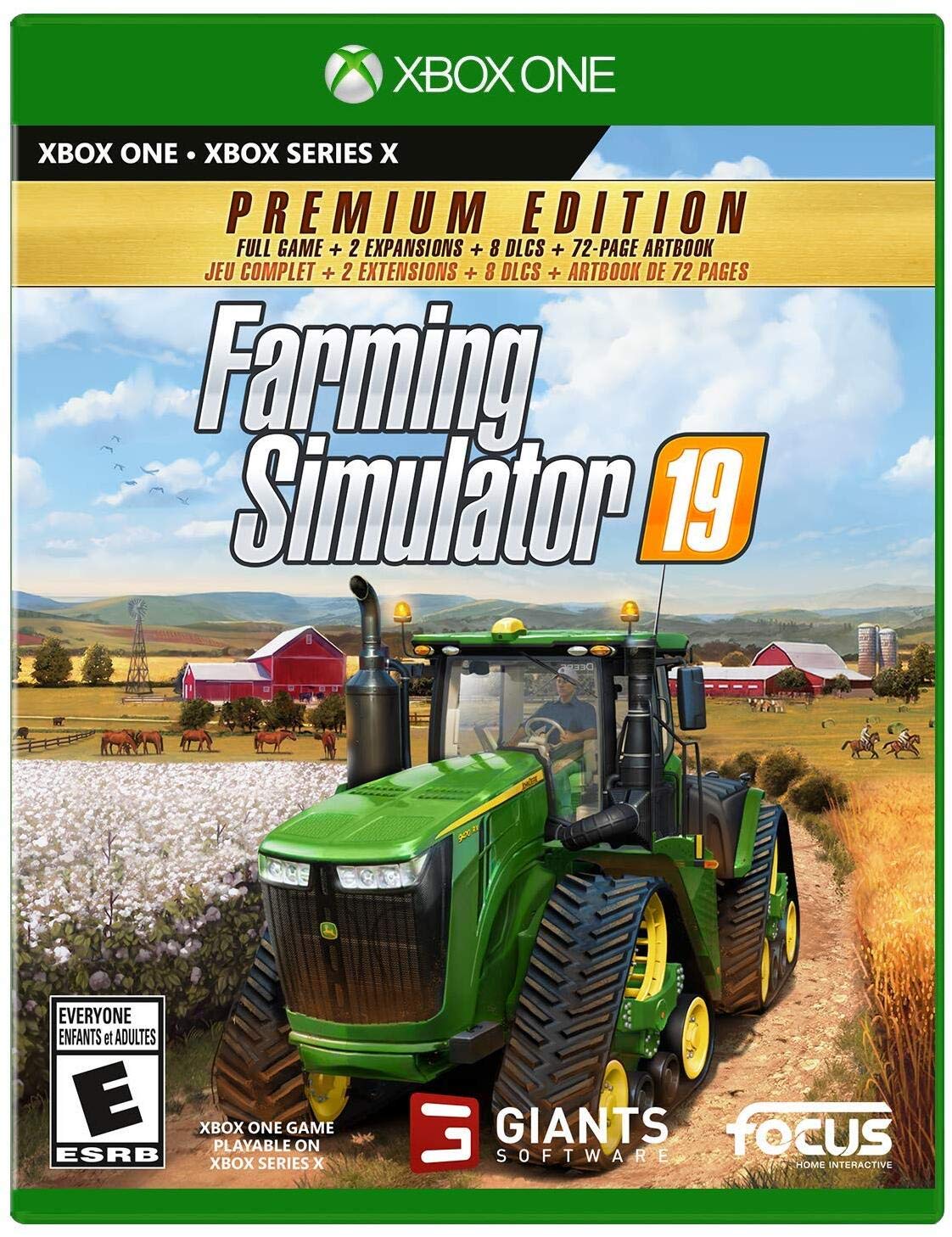 PRODUCT DETAILS 【商品情報】・商品名：Farming Simulator 19: Premium Edition (Xb1) - Xbox One・対応機種：Xbox One／Xbox Series X・仕様：北米版・言語：...