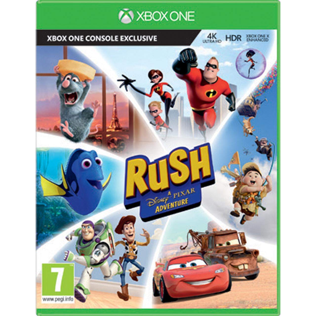 PRODUCT DETAILS 【商品情報】・商品名：Rush: A Disney Pixar Adventure (Xbox One)・対応機種：Xbox One／Xbox Series X・仕様：北米版・言語：英語【コンディション】・新...