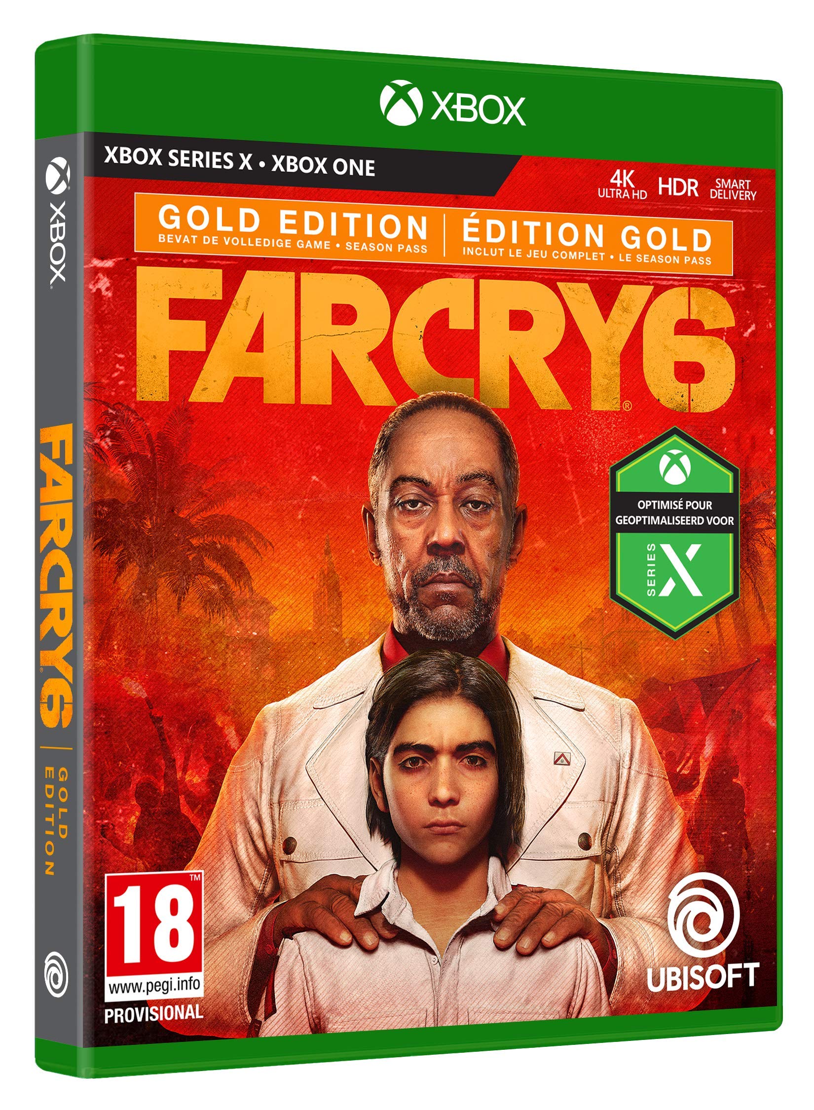 PRODUCT DETAILS 【商品情報】・商品名：Far Cry 6 Gold Edition - XBOX ONE/XBOX SERIES X・対応機種：Xbox One／Xbox Series X・仕様：北米版・言語：英語【コンディ...