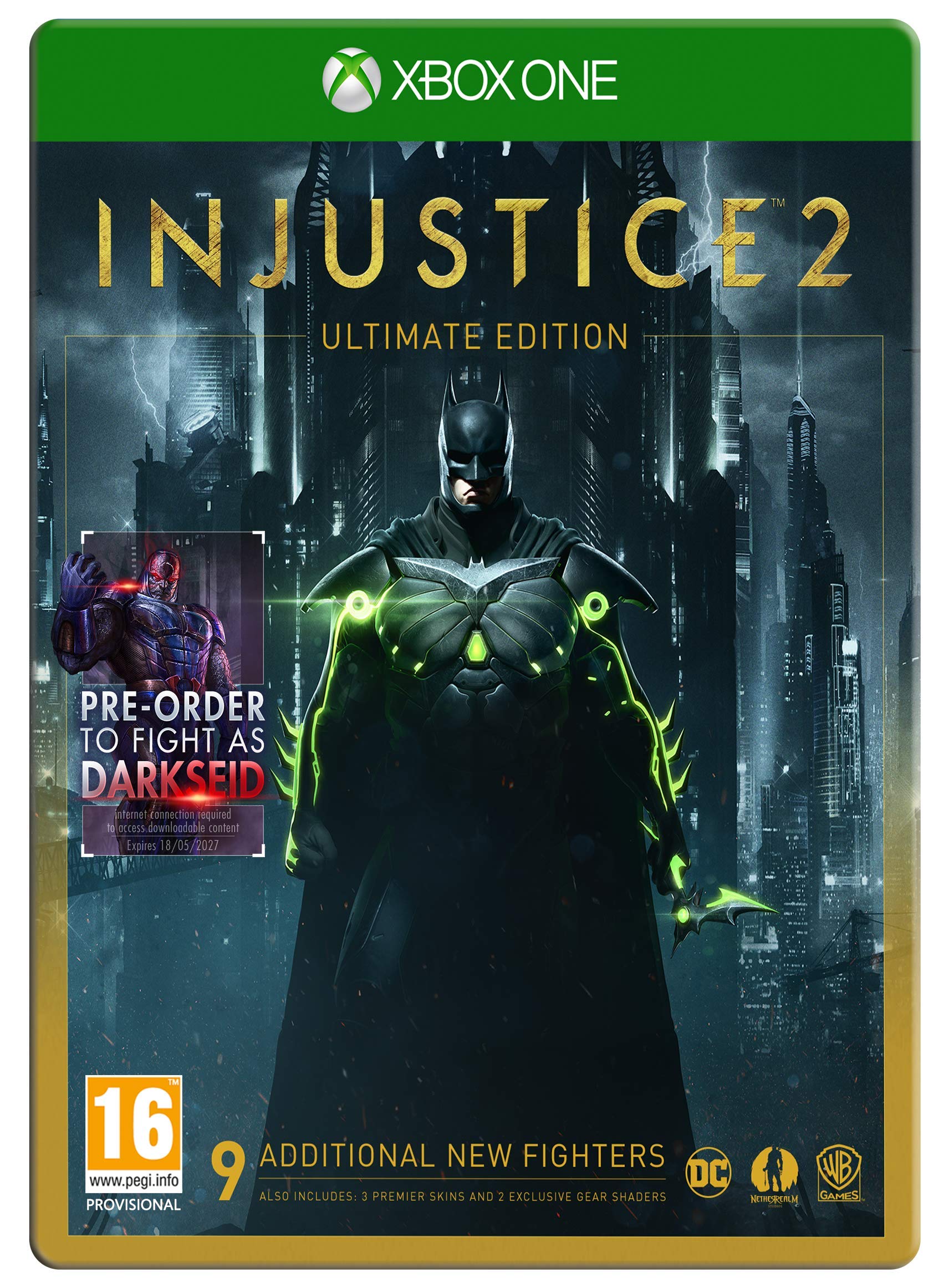 PRODUCT DETAILS 【商品情報】・商品名：Injustice 2 Ultimate Edition - Xbox One・対応機種：Xbox One／Xbox Series X・仕様：北米版・言語：英語【コンディション】・新品・...
