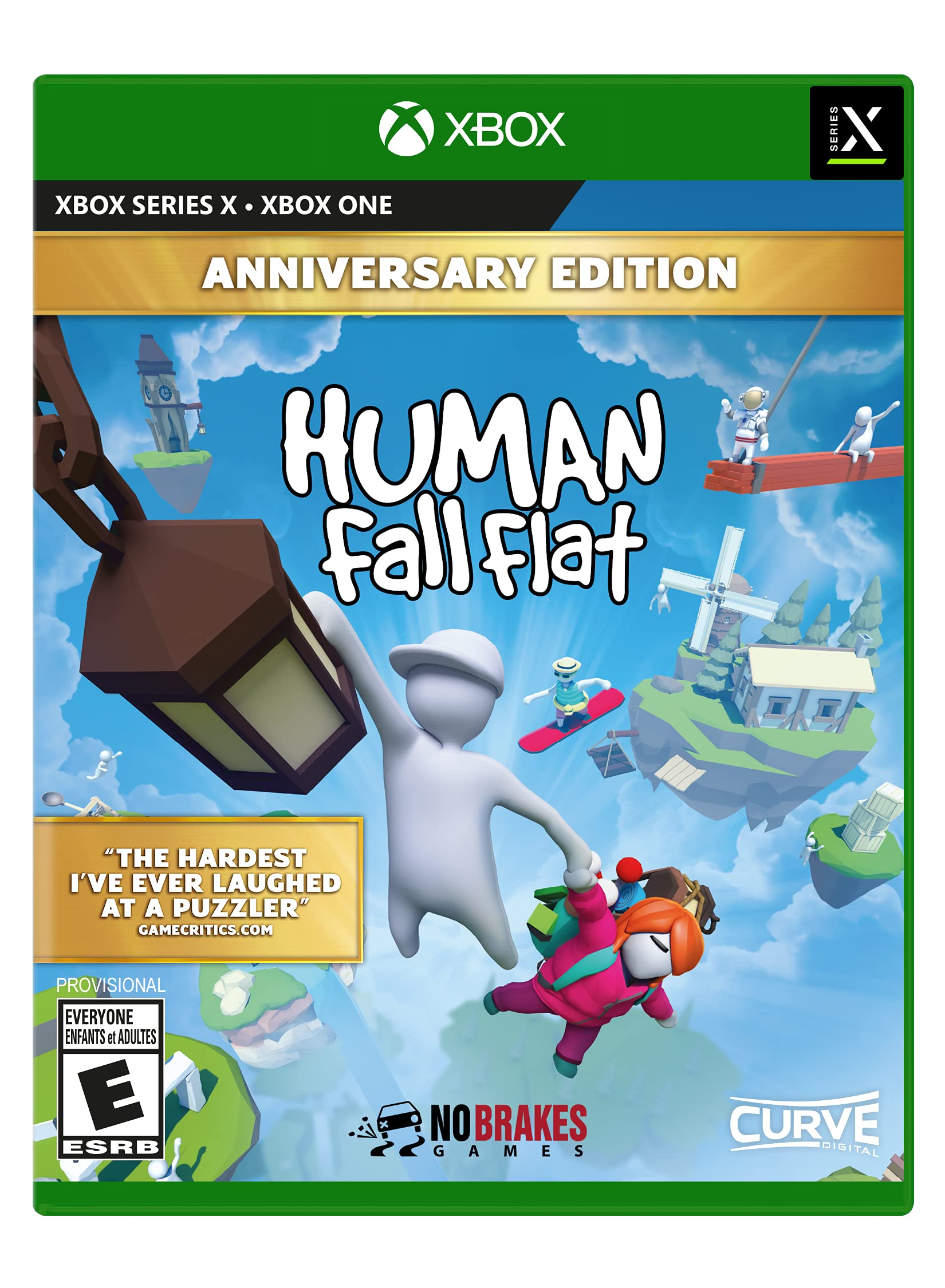 PRODUCT DETAILS 【商品情報】・商品名：Human: Fall Flat - Anniversary Edition - Xbox Series X・対応機種：Xbox Series X・仕様：北米版・言語：英語【コンディショ...
