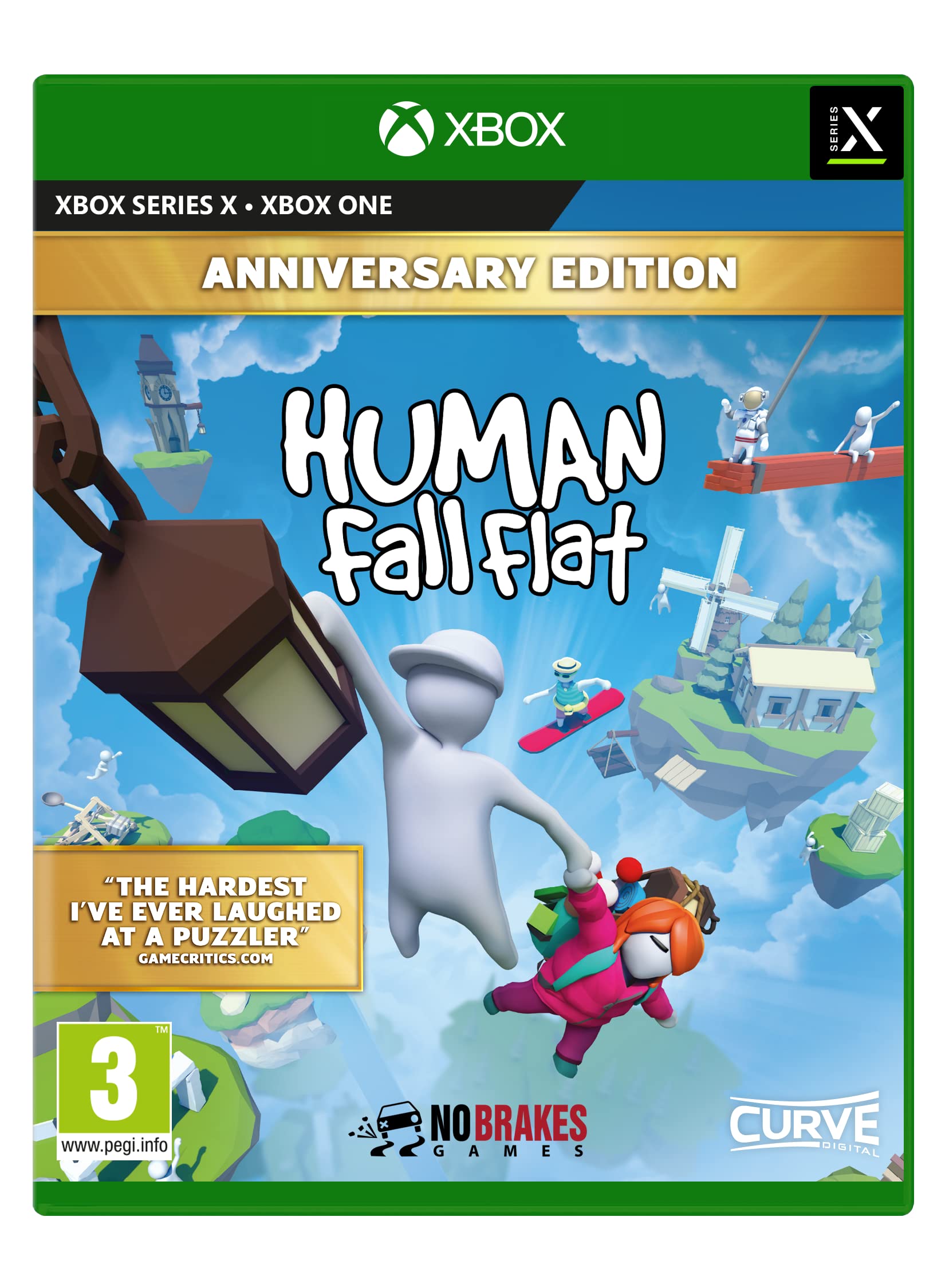 PRODUCT DETAILS 【商品情報】・商品名：Human: Fall Flat - Anniversary Edition Xbox X (Xbox Series X)・対応機種：Xbox Series X・仕様：北米版・言語：英語...