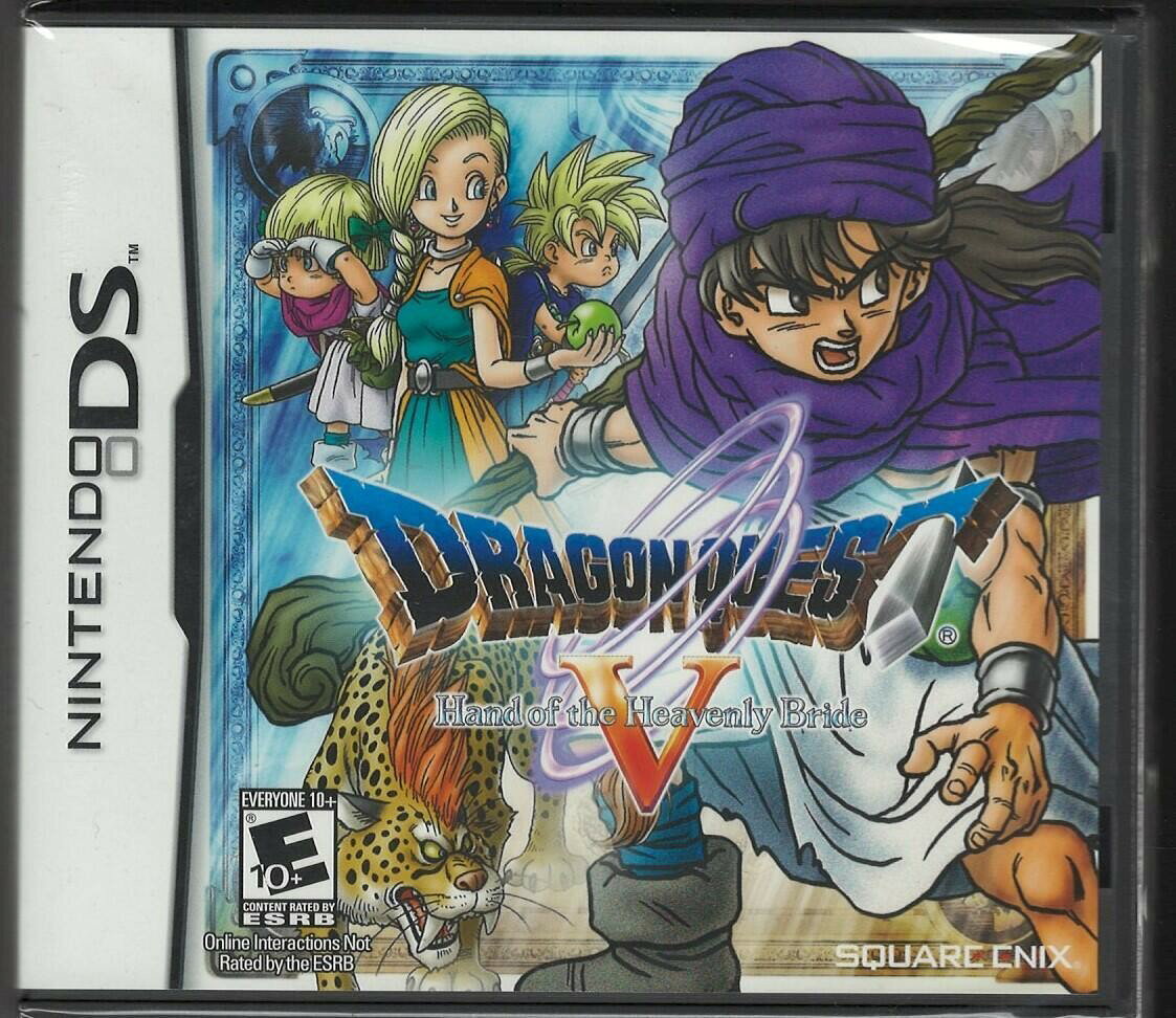 PRODUCT DETAILS 【商品情報】・商品名：Dragon Quest V: Hand of the Heavenly Bride " Rare Brand New" NDS・対応機種：ニンテンドーDS（DS）・仕様：北米版（NTS...