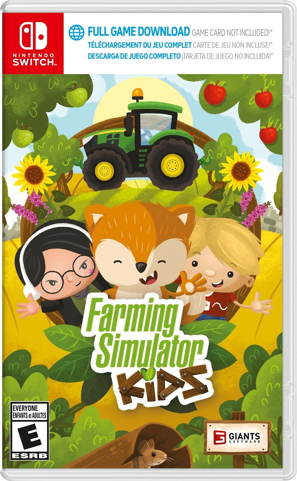 PRODUCT DETAILS 【商品情報】・商品名：Farming Simulator Kids (Code in Box) - Nintendo Switch・対応機種：ニンテンドースイッチ（Switch）・仕様：北米版（NTSC-U/...