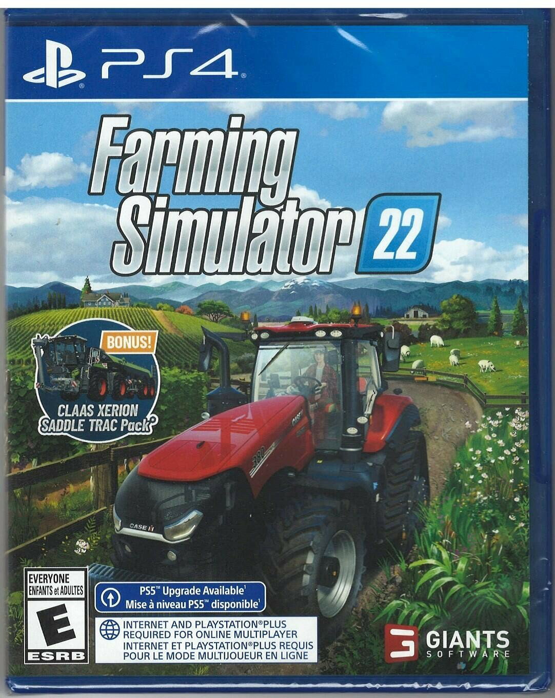 PRODUCT DETAILS 【商品情報】・商品名：Farming Simulator 22 - PlayStation 4・対応機種：プレイステーション4（PS4）・仕様：北米版（NTSC-U/C）・言語：英語【コンディション】・新品未...