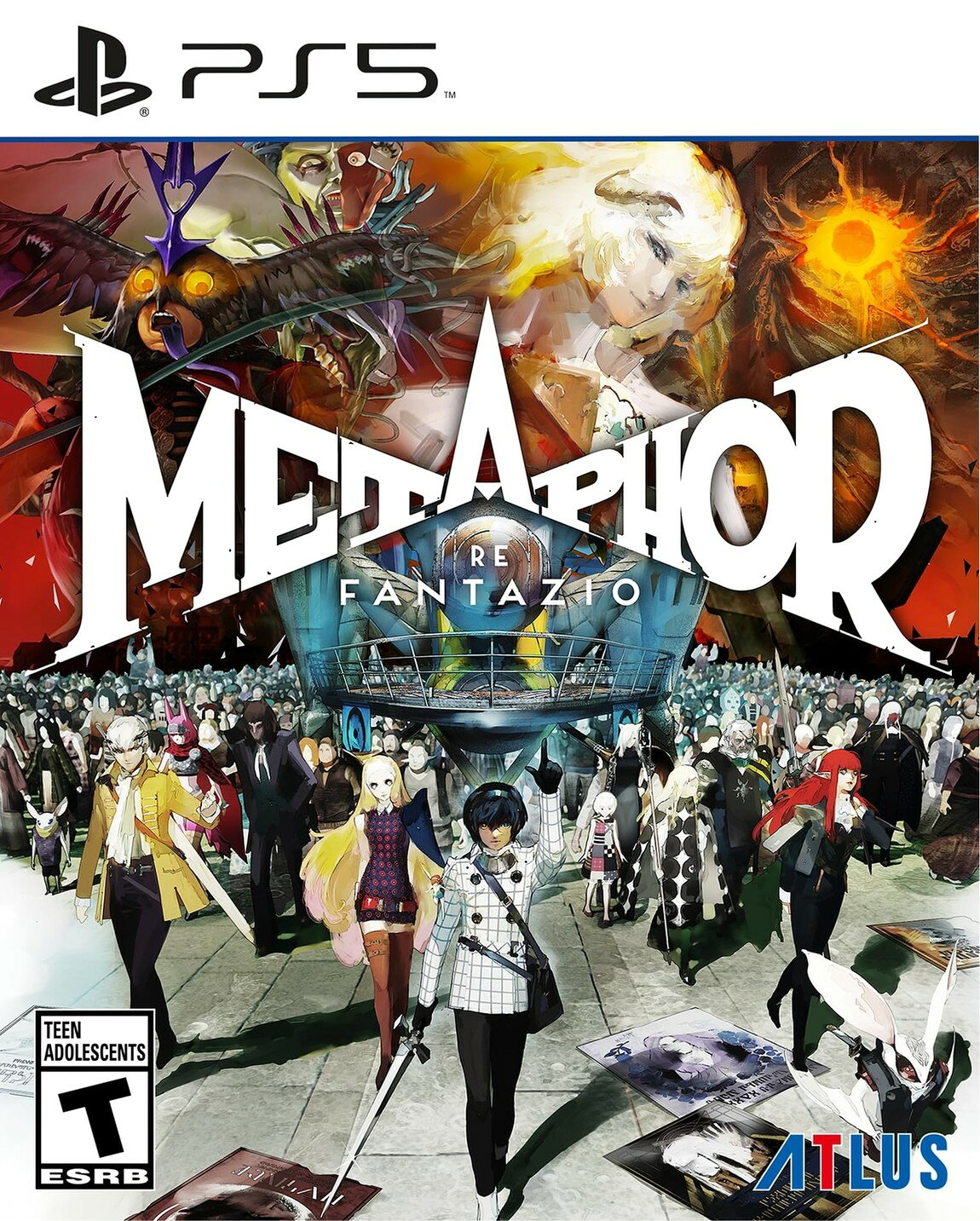 PRODUCT DETAILS 【商品情報】・商品名：Metaphor: Refantazio Launch Edition - PlayStation 5・対応機種：プレイステーション5（PS5）・仕様：北米版（NTSC-U/C）・言語：...