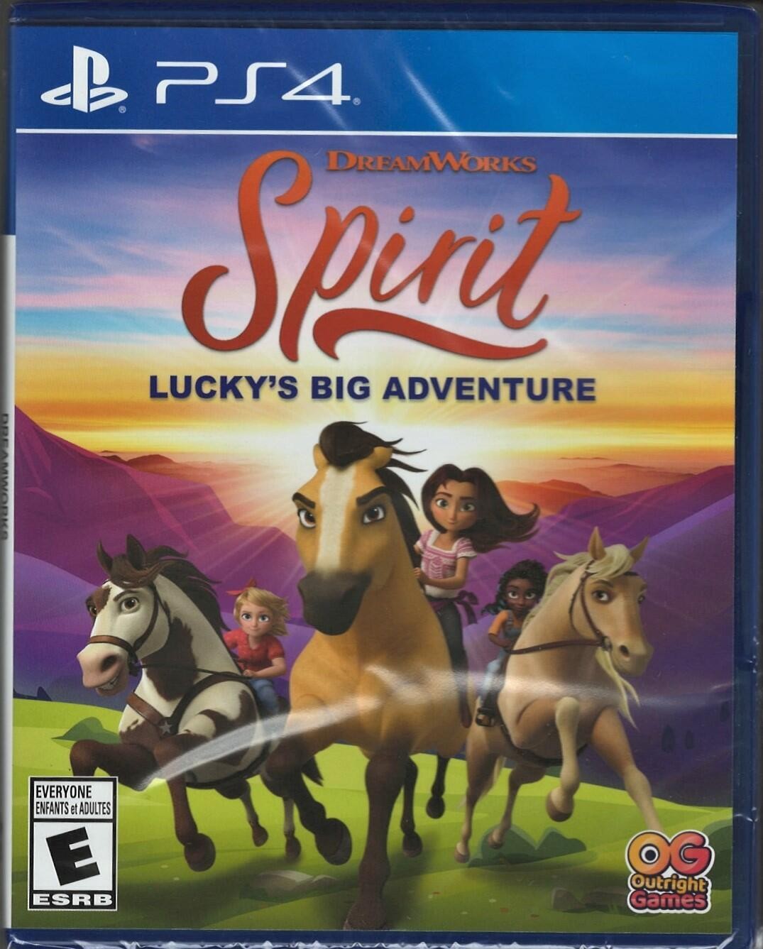 PRODUCT DETAILS 【商品情報】・商品名：Dreamworks Spirit Lucky''s Big Adventure PS4 (Brand New Factory Sealed US Versio・対応機種：プレイステーシ...