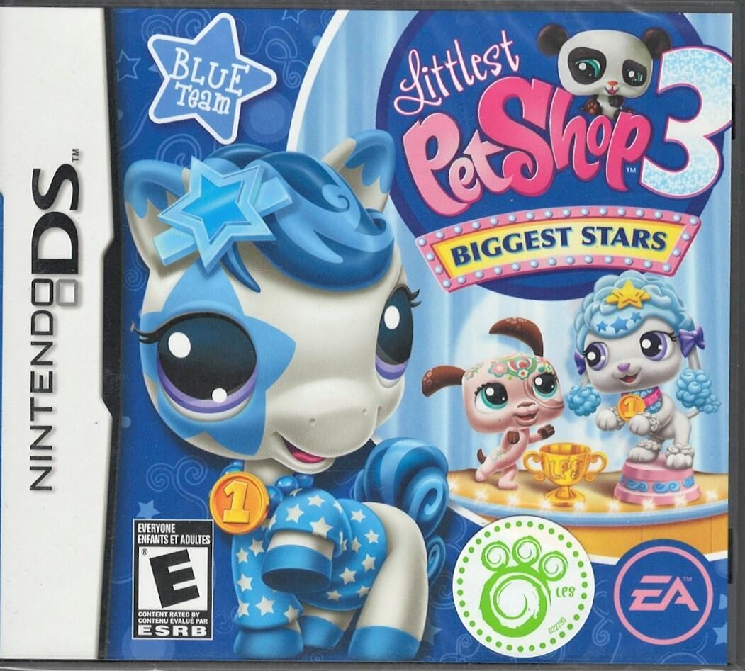 PRODUCT DETAILS 【商品情報】・商品名：Littlest Pet Shop 3 Biggest Stars Blue Team NDS (Brand New Factory Sealed US Ver・対応機種：ニンテンドーD...