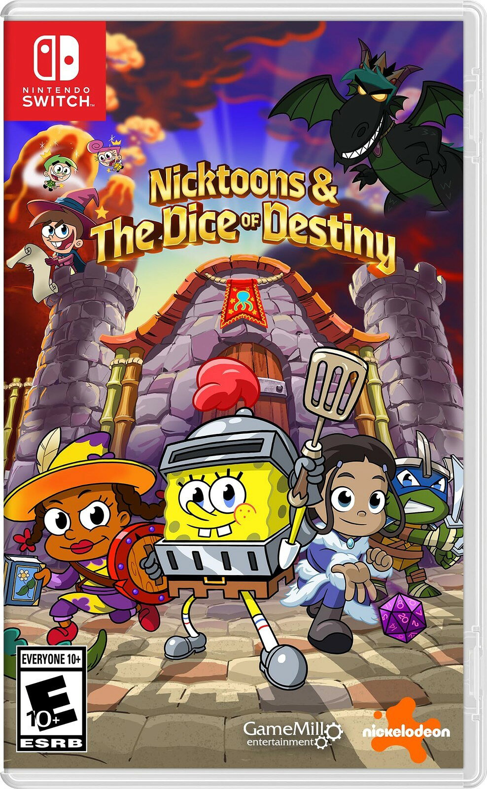 PRODUCT DETAILS 【商品情報】・商品名：Nicktoons & The Dice Of Destiny - Nintendo Switch・対応機種：ニンテンドースイッチ（Switch）・仕様：北米版（NTSC-U/C）・言語...