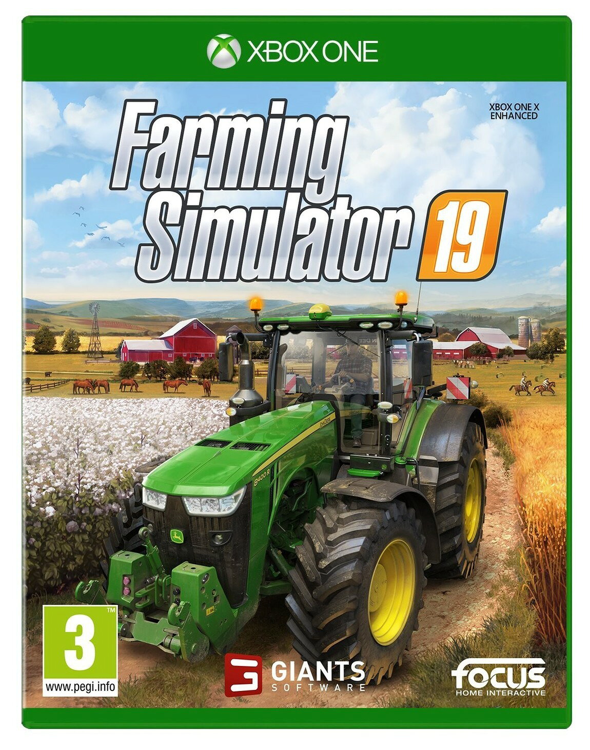 PRODUCT DETAILS 【商品情報】・商品名：Farming Simulator 19 Xbox One・対応機種：Xbox One（Xbox One）・仕様：北米版（NTSC-U/C）・言語：英語【コンディション】・新品未開封の海...