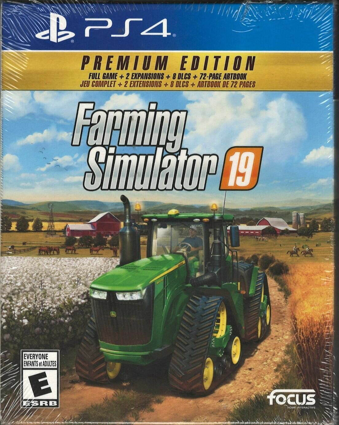 PRODUCT DETAILS 【商品情報】・商品名：Farming Simulator 19: Premium Edition PS4 (Brand New Factory Sealed US Version)・対応機種：プレイステーショ...
