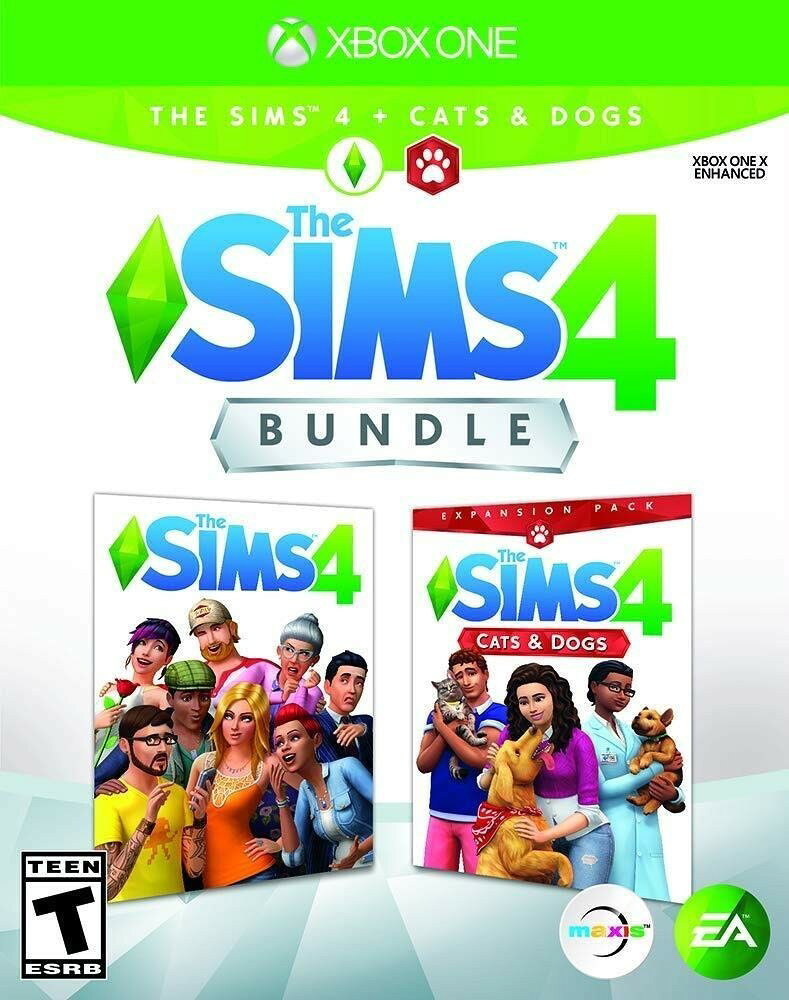PRODUCT DETAILS 【商品情報】・商品名：THE Sims 4 PLUS Cats and Dogs - Xbox One・対応機種：Xbox One（Xbox One）・仕様：北米版（NTSC-U/C）・言語：英語【コンディシ...