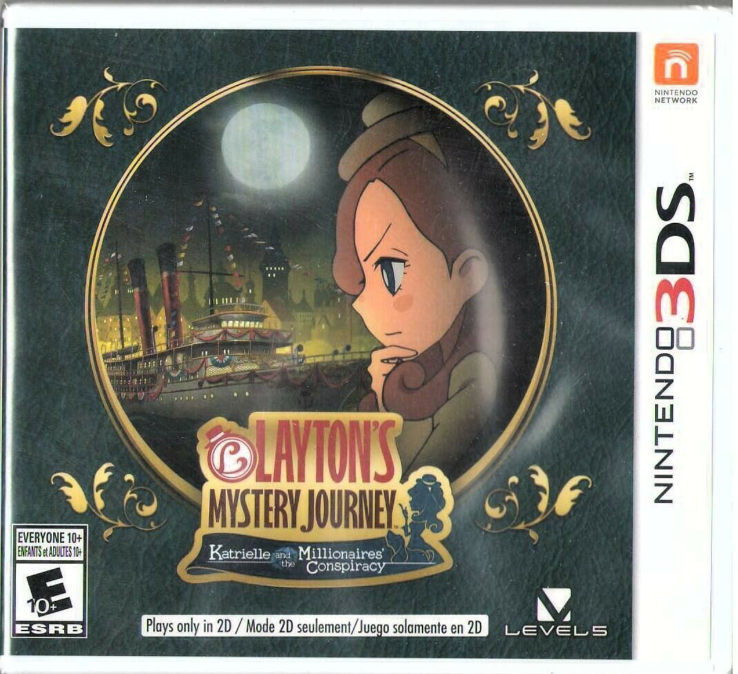 PRODUCT DETAILS 【商品情報】・商品名：Layton's Mystery Journey: Katrielle and The Millionaire's Conspiracy - 3DS・対応機種：ニンテンドー3DS（3DS...
