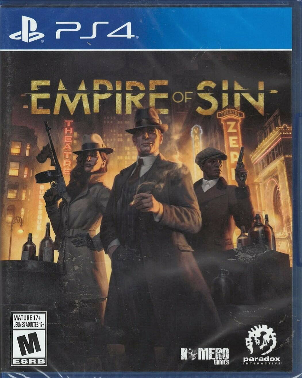 PRODUCT DETAILS 【商品情報】・商品名：Empire of Sin PS4 (Brand New Factory Sealed US Version) PlayStation 4,PlayStatio・対応機種：プレイステーシ...