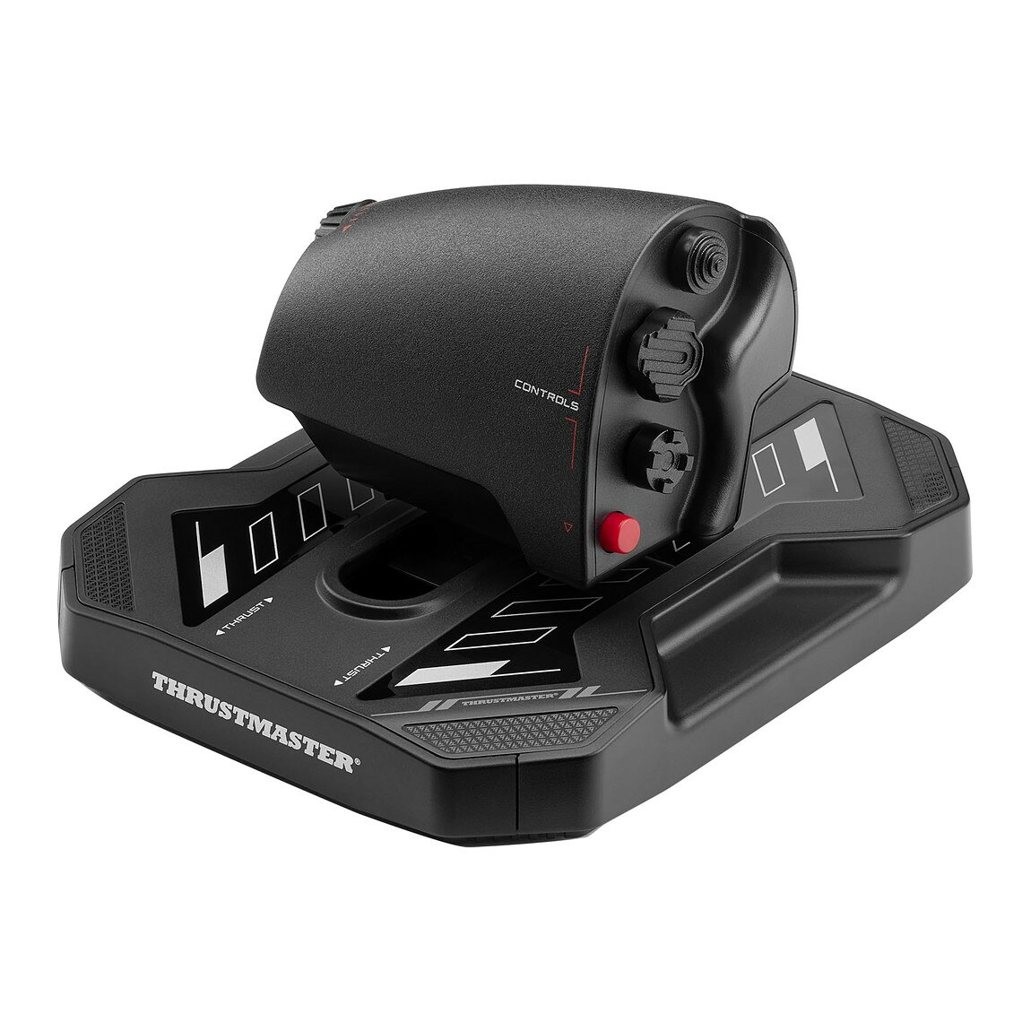 PRODUCT DETAILS スラストマスター Sol-R6 フライトスロットル スペースシミュレーター PC対応 S.M.A.R.T スライドレール 14ボタン【商品仕様】・ アイテム種別：フライトスロットル・ シリーズ：Sol-R6・...