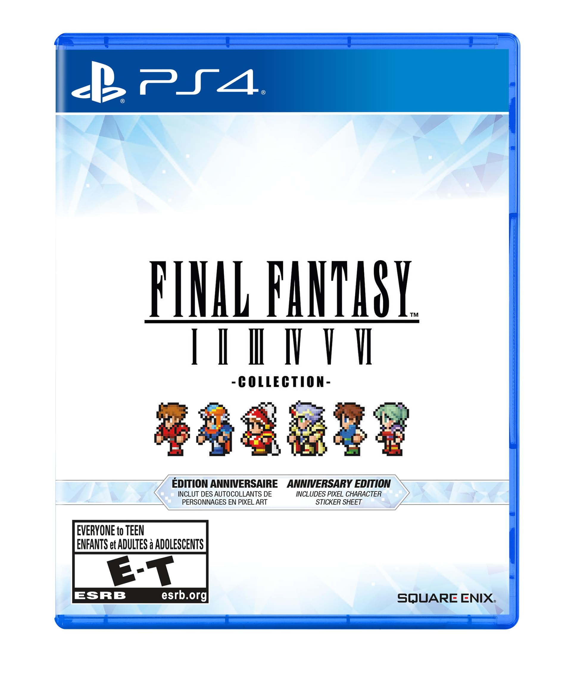 PRODUCT DETAILS 【商品情報】・商品名：FINAL FANTASY I-VI Collection Anniversary Edition 2024 - ESRB (PS4)・対応機種：PlayStation 4（PS4）・仕...