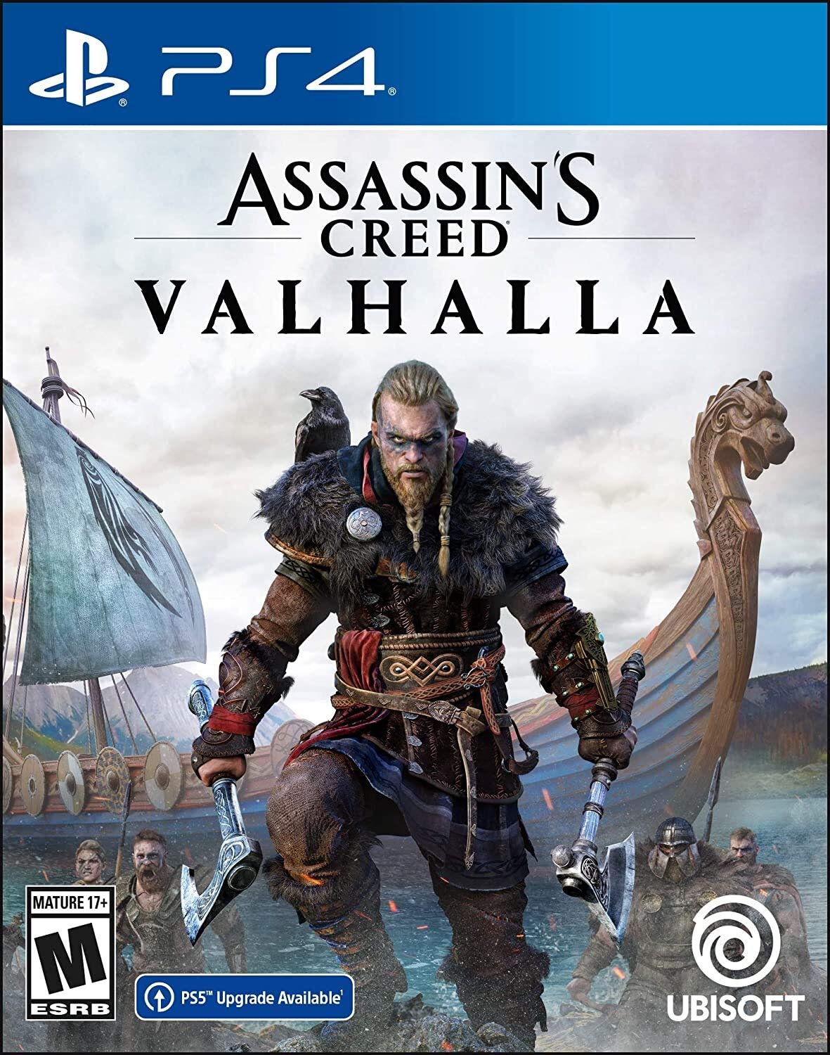 PRODUCT DETAILS 【商品情報】・商品名：Assassin's Creed Valhalla PlayStation 4 Standard Edition with Free Upgrade to the Digital PS5...