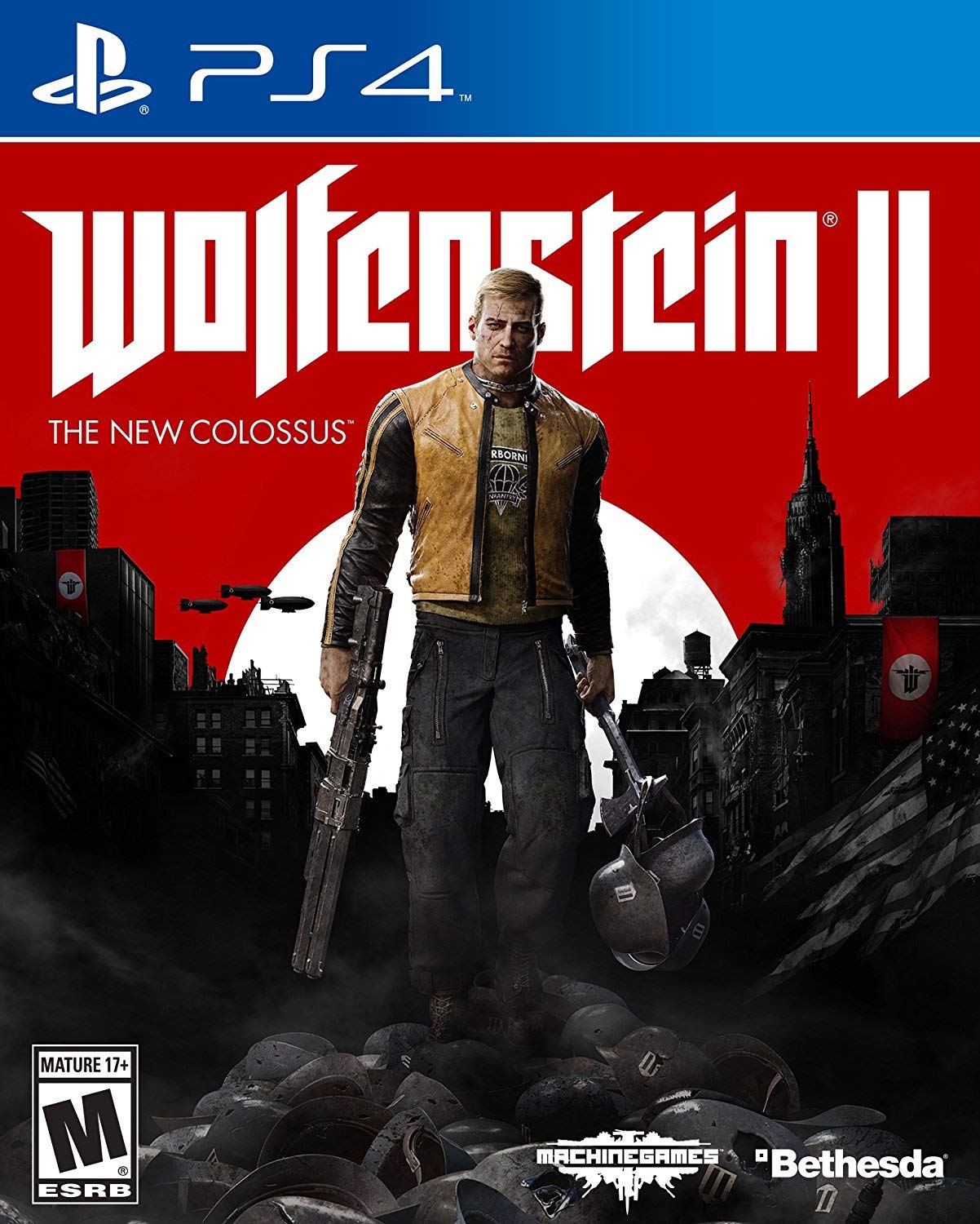 PRODUCT DETAILS 【商品情報】・商品名：Wolfenstein II: The New Colossus - PlayStation 4・対応機種：PlayStation 4（PS4）・仕様：北米版（NTSC-U/C）・言語：...