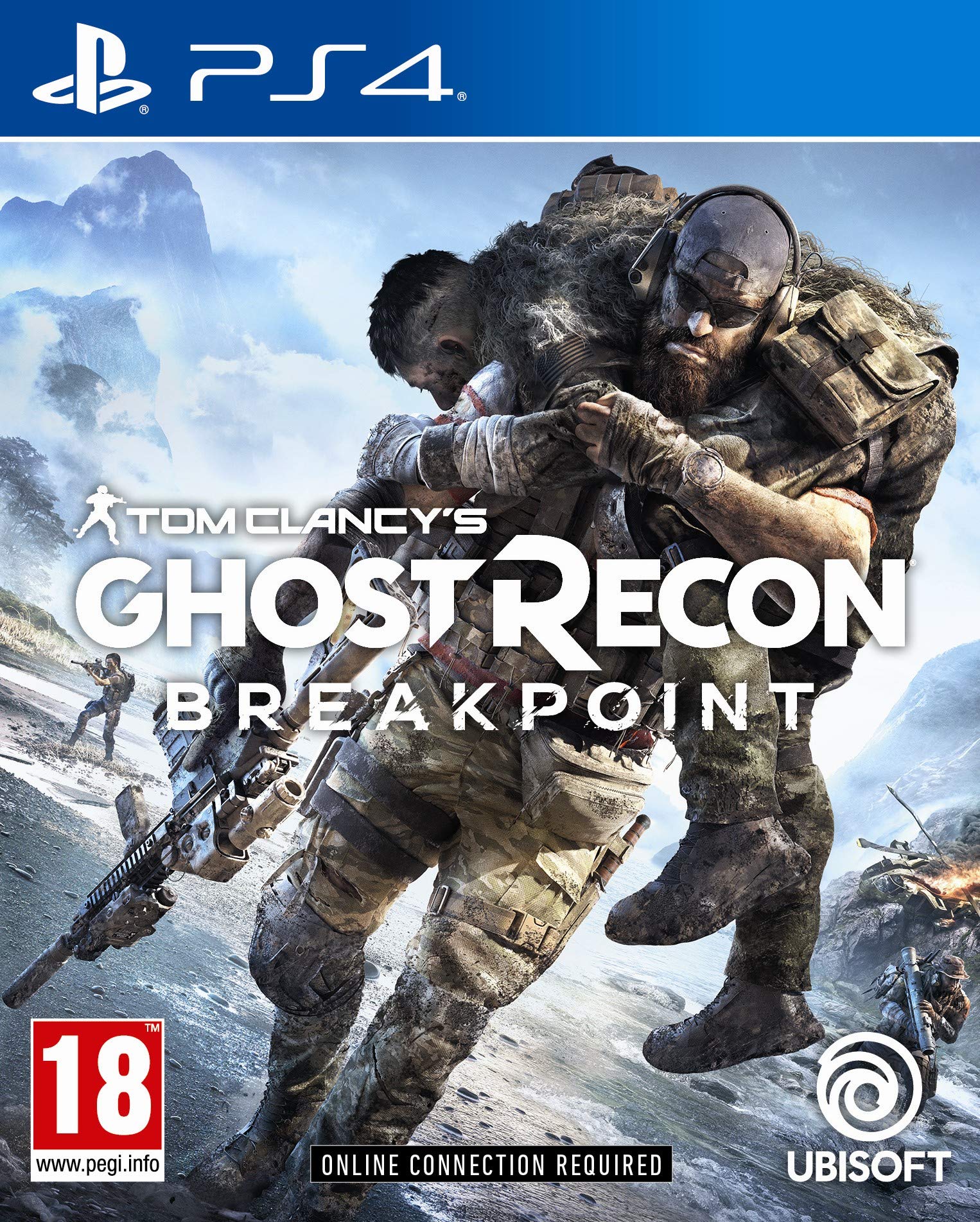 PRODUCT DETAILS 【商品情報】・商品名：Tom Clancy's Ghost Recon Breakpoint (PS4)・対応機種：PlayStation 4（PS4）・仕様：北米版（NTSC-U/C）・言語：英語【コンディ...