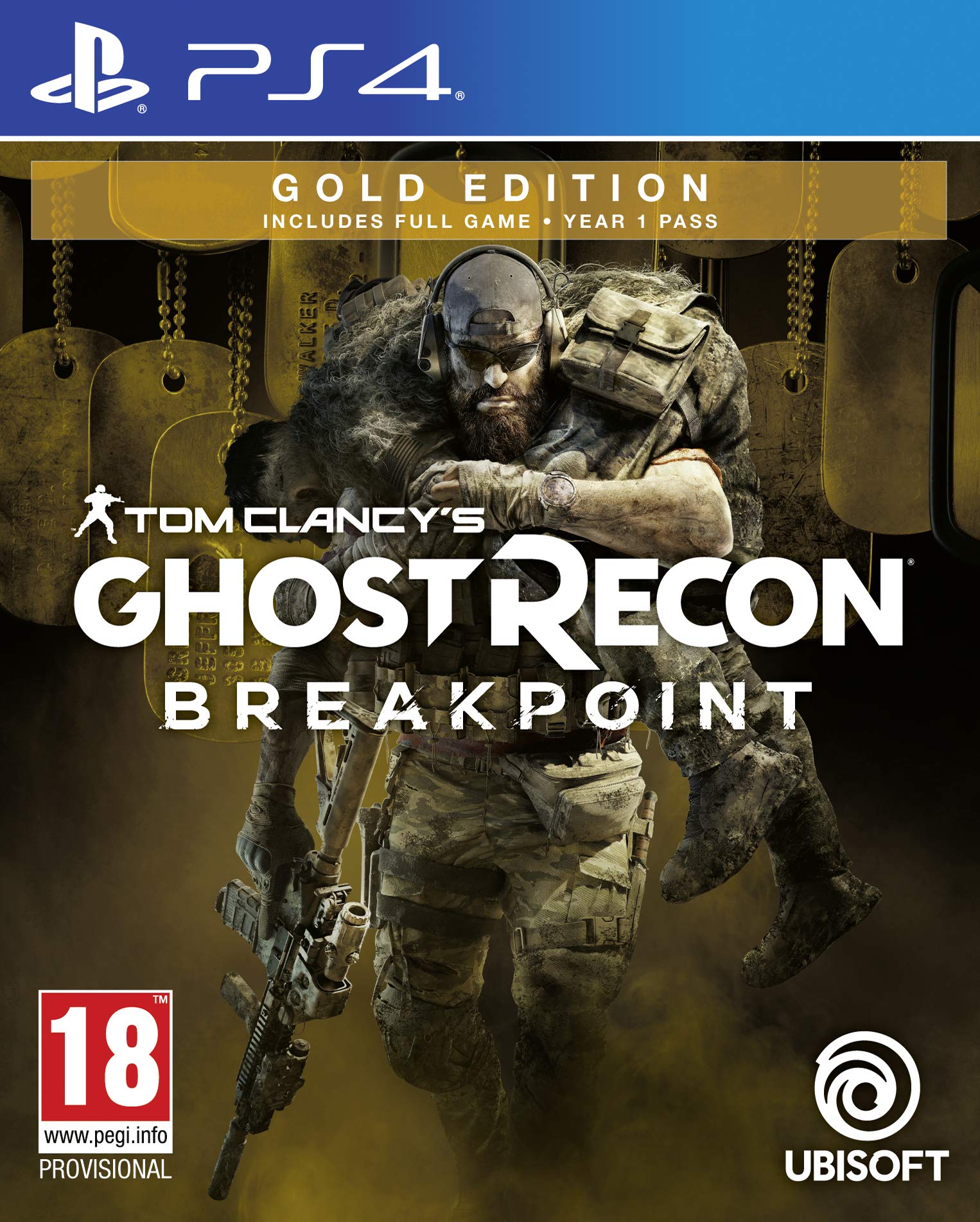 PRODUCT DETAILS 【商品情報】・商品名：Tom Clancy's Ghost Recon Breakpoint Gold Edition (PS4)・対応機種：PlayStation 4（PS4）・仕様：北米版（NTSC-U/...