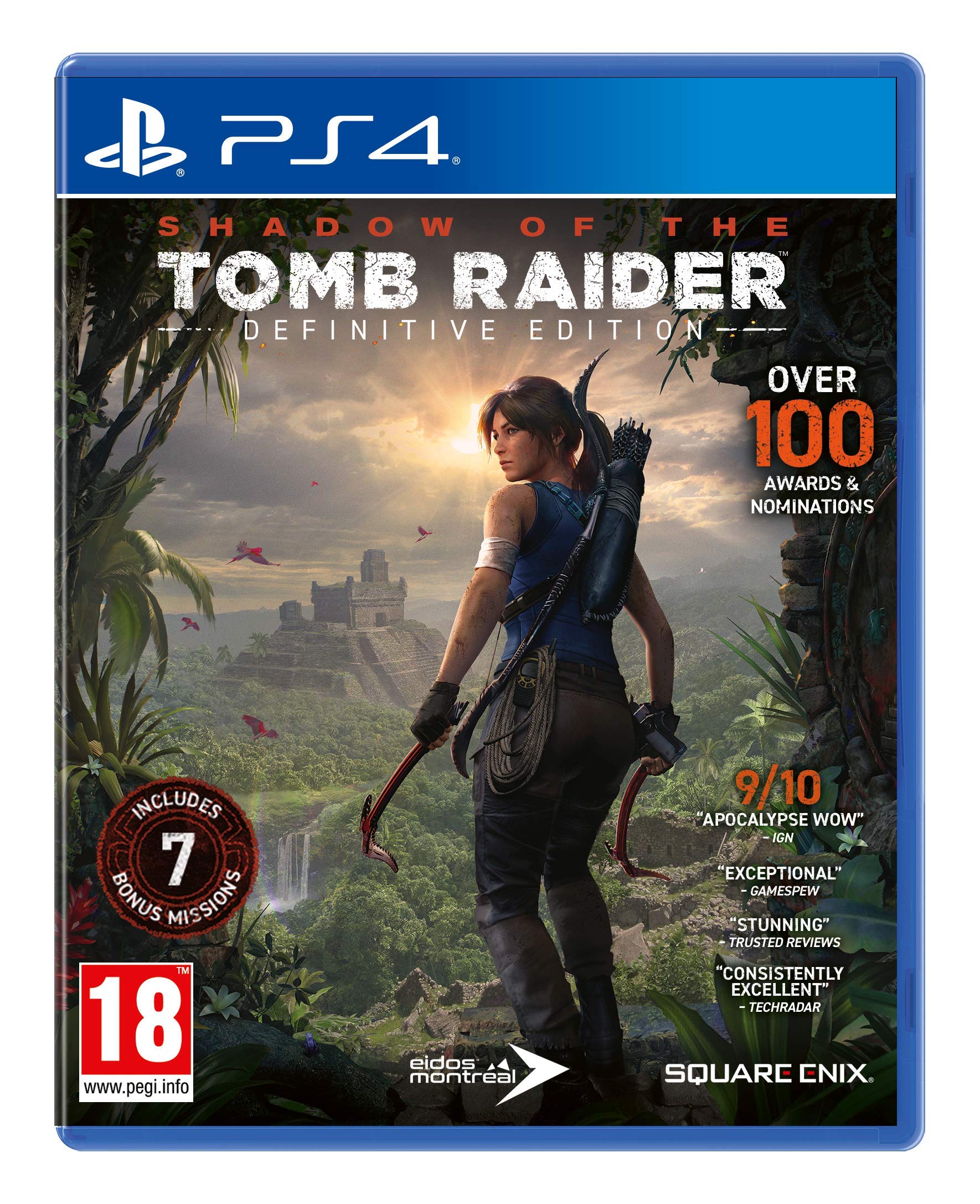 PRODUCT DETAILS 【商品情報】・商品名：Shadow of the Tomb Raider: Definitive Edition (PS4)・対応機種：PlayStation 4（PS4）・仕様：北米版（NTSC-U/C）・...
