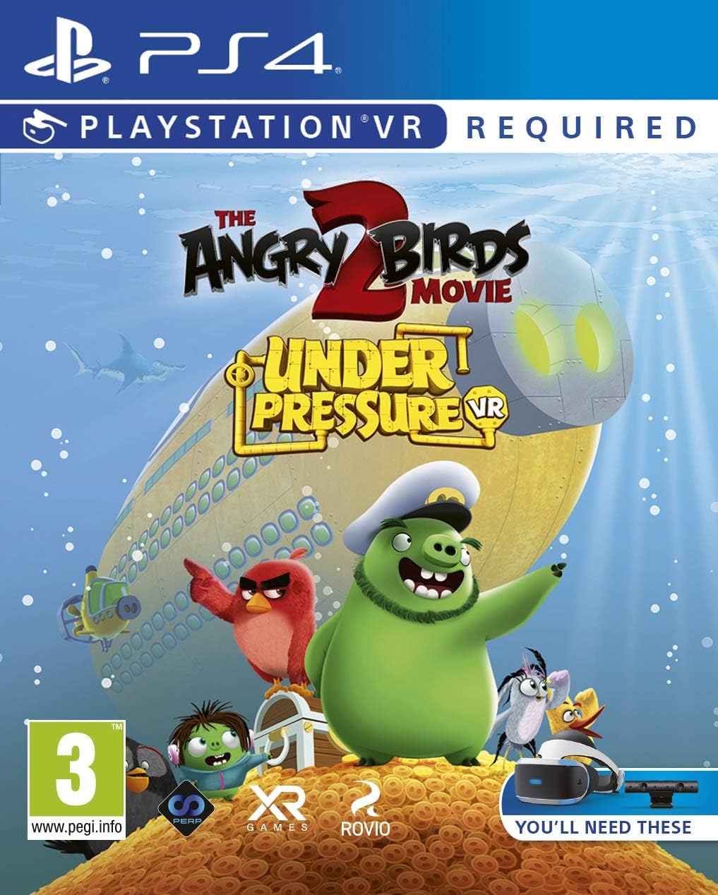 PRODUCT DETAILS 【商品情報】・商品名：The Angry Birds Movie 2 VR: Under Pressure (PSVR) (PS4)・対応機種：PlayStation 4（PS4）・仕様：北米版（NTSC-U...