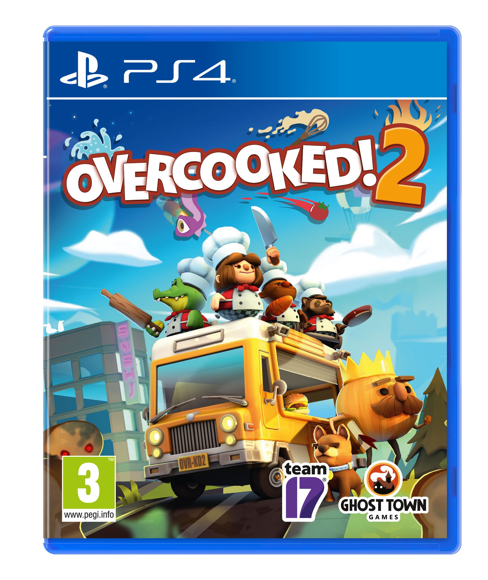 PRODUCT DETAILS 【商品情報】・商品名：Overcooked! 2 (PS4)・対応機種：PlayStation 4（PS4）・仕様：北米版（NTSC-U/C）・言語：英語【コンディション】・海外直輸入品です。・パッケージに輸...