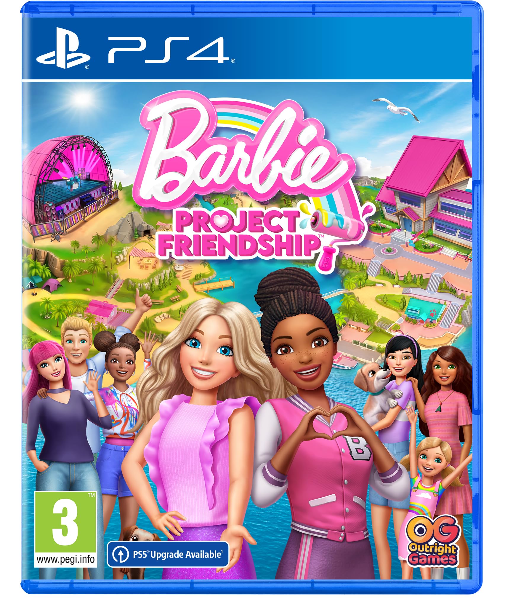 PRODUCT DETAILS 【商品情報】・商品名：Outright Games Barbie: Project Friendship - PS4・対応機種：PlayStation 4（PS4）・仕様：北米版（NTSC-U/C）・言語：英...