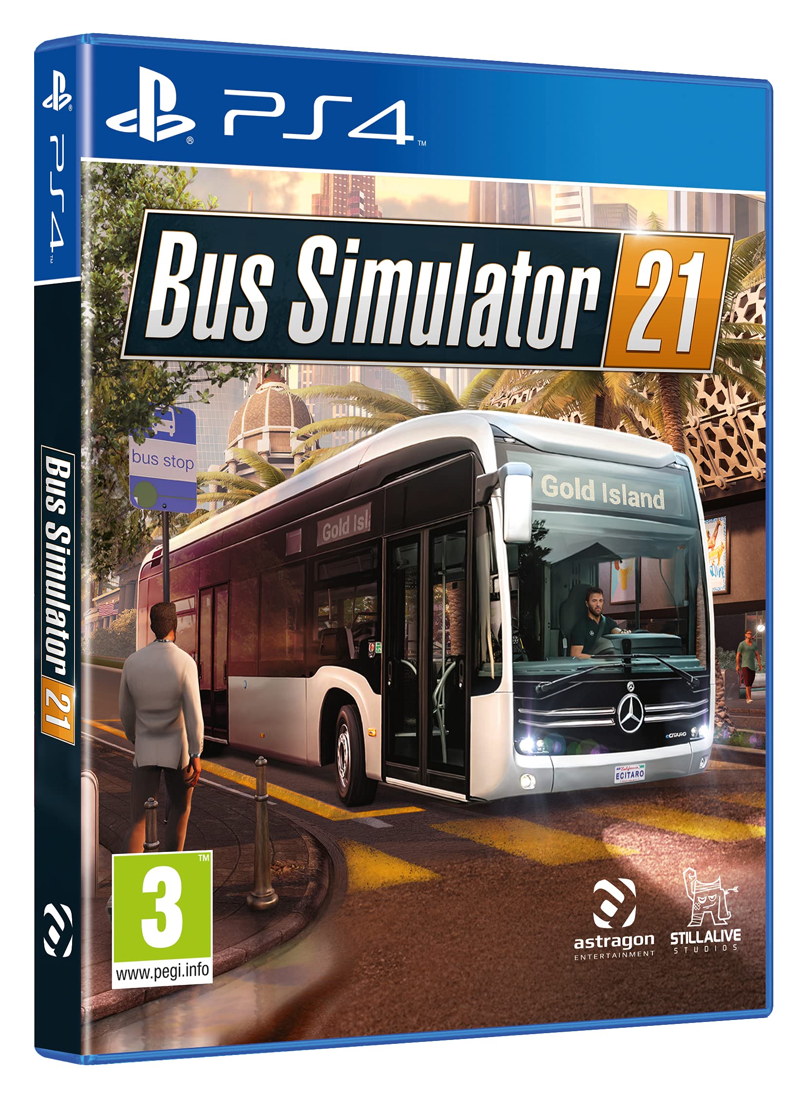 PRODUCT DETAILS 【商品情報】・商品名：Bus Simulator 21・対応機種：PlayStation 4（PS4）・仕様：北米版（NTSC-U/C）・言語：英語【コンディション】・海外直輸入品です。・パッケージに輸送によ...