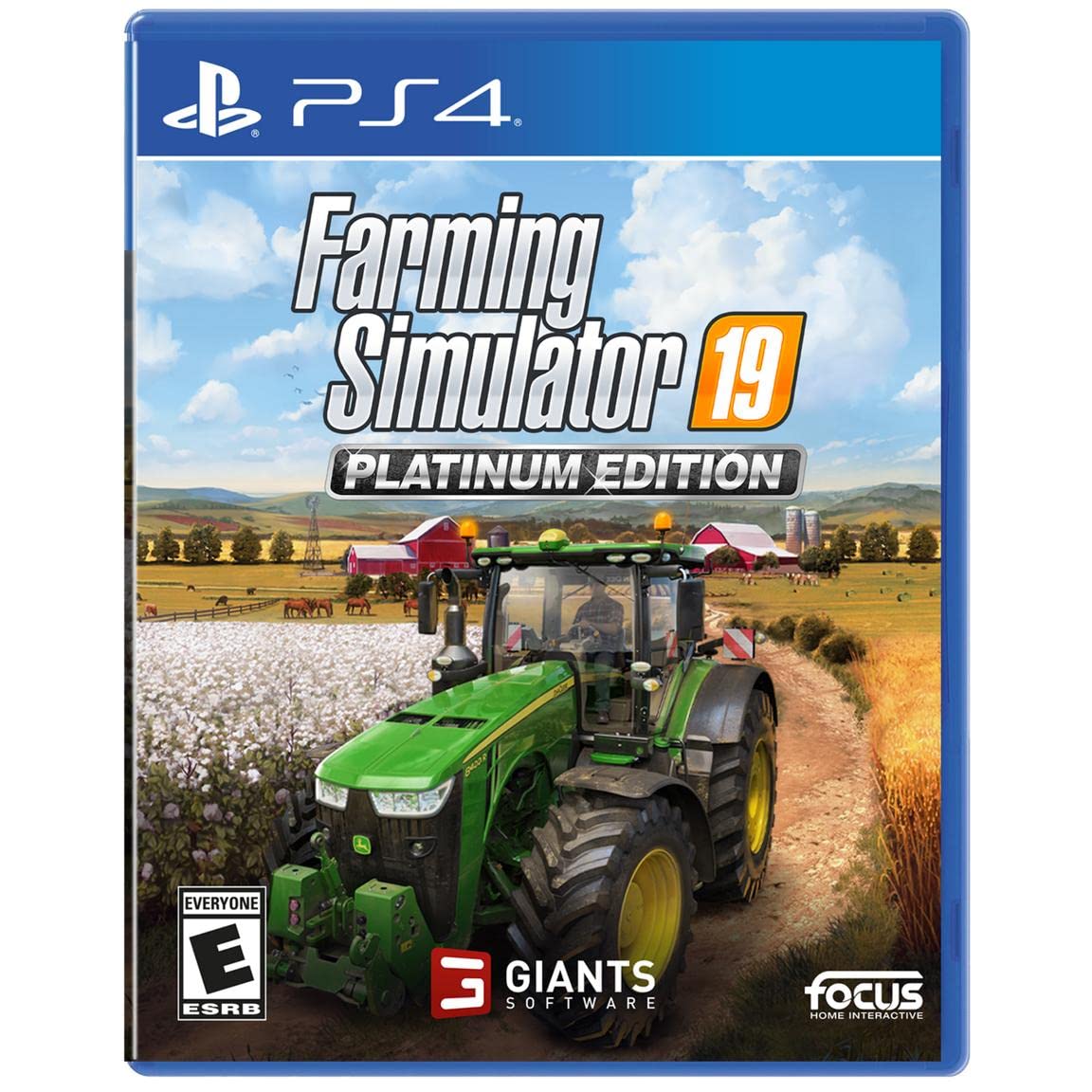 PRODUCT DETAILS 【商品情報】・商品名：Farming Simulator 19 Platinum Edition (PS4) (PS4)・対応機種：PlayStation 4（PS4）・仕様：北米版（NTSC-U/C）・言語...