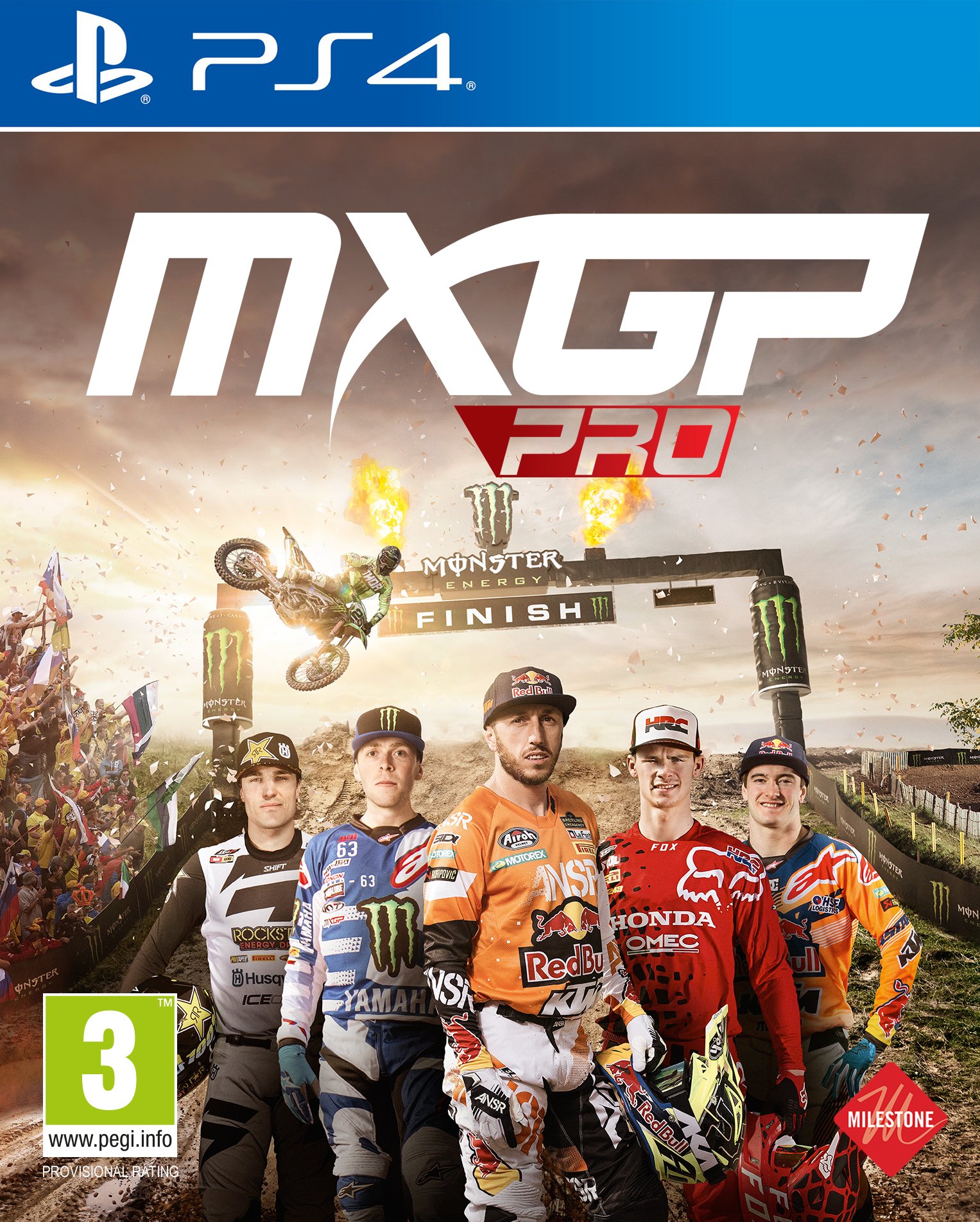 PRODUCT DETAILS 【商品情報】・商品名：MXGP Pro The Official Motocross Videogame (PS4)・対応機種：PlayStation 4（PS4）・仕様：北米版（NTSC-U/C）・言語：英...